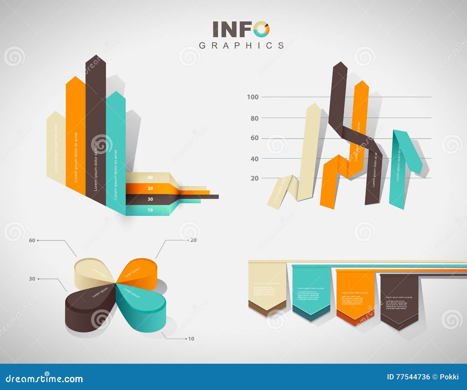 Set of Vector Flat Design Infographics Statistics Charts Stock Vector ... Set of Vector Flat Design Infographics Statistics Charts Stock Vector ...