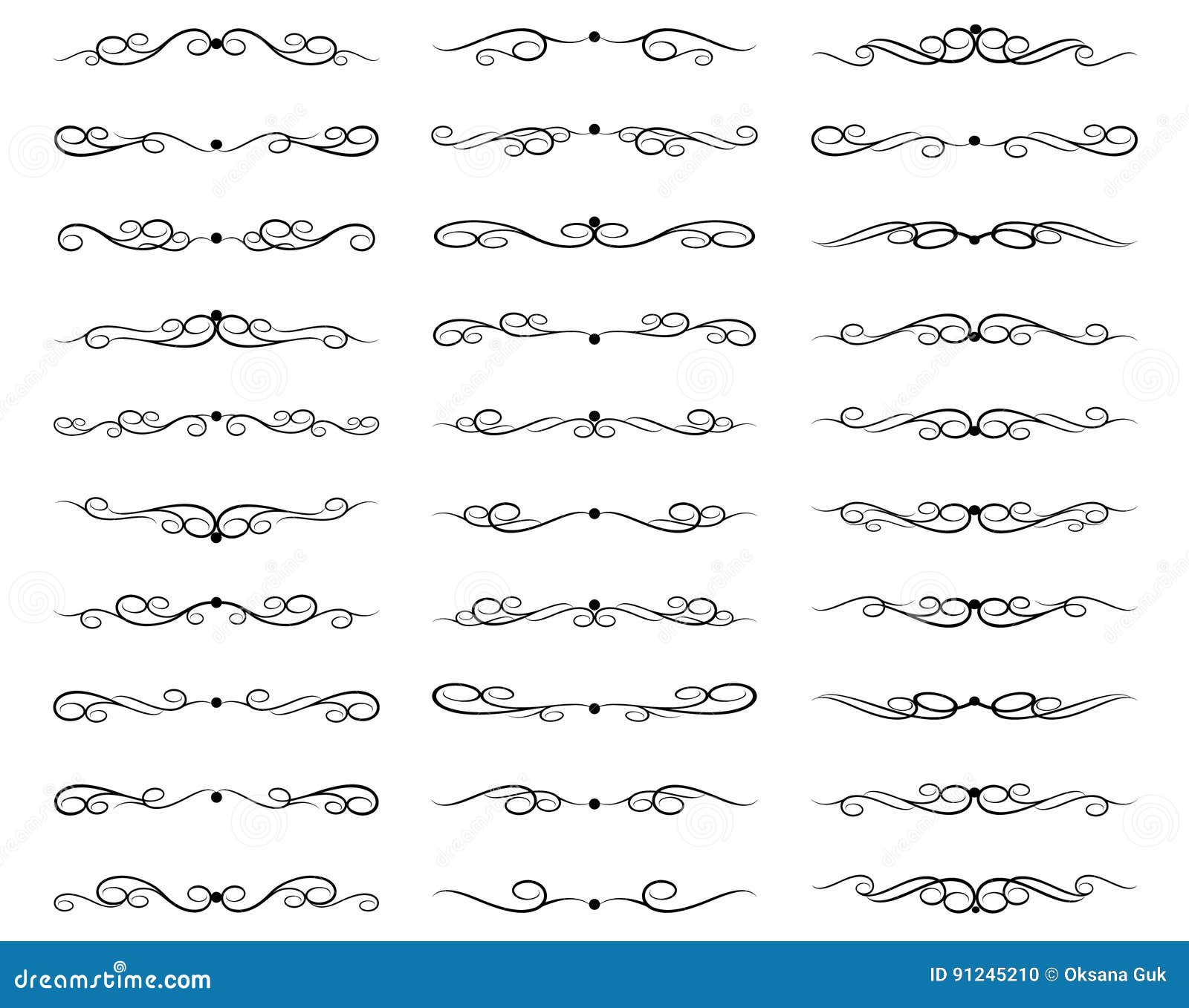 Set of Vector Graphic Elements for Design. Stock Vector - Illustration ...