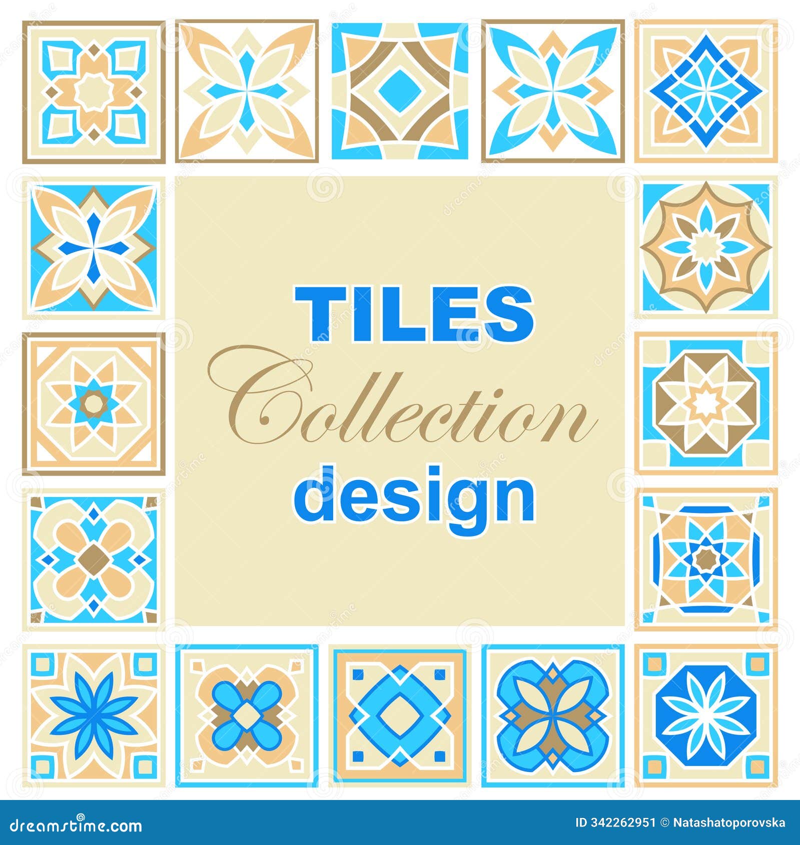 Ceramic Tile Pattern 312 Cross Leaf Vine Pink Flower Vector ...