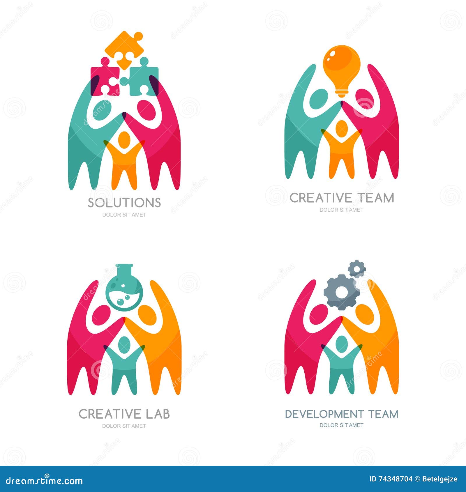 Team Building Logo Icons Stock Illustrations – 492 Team Building Logo ...