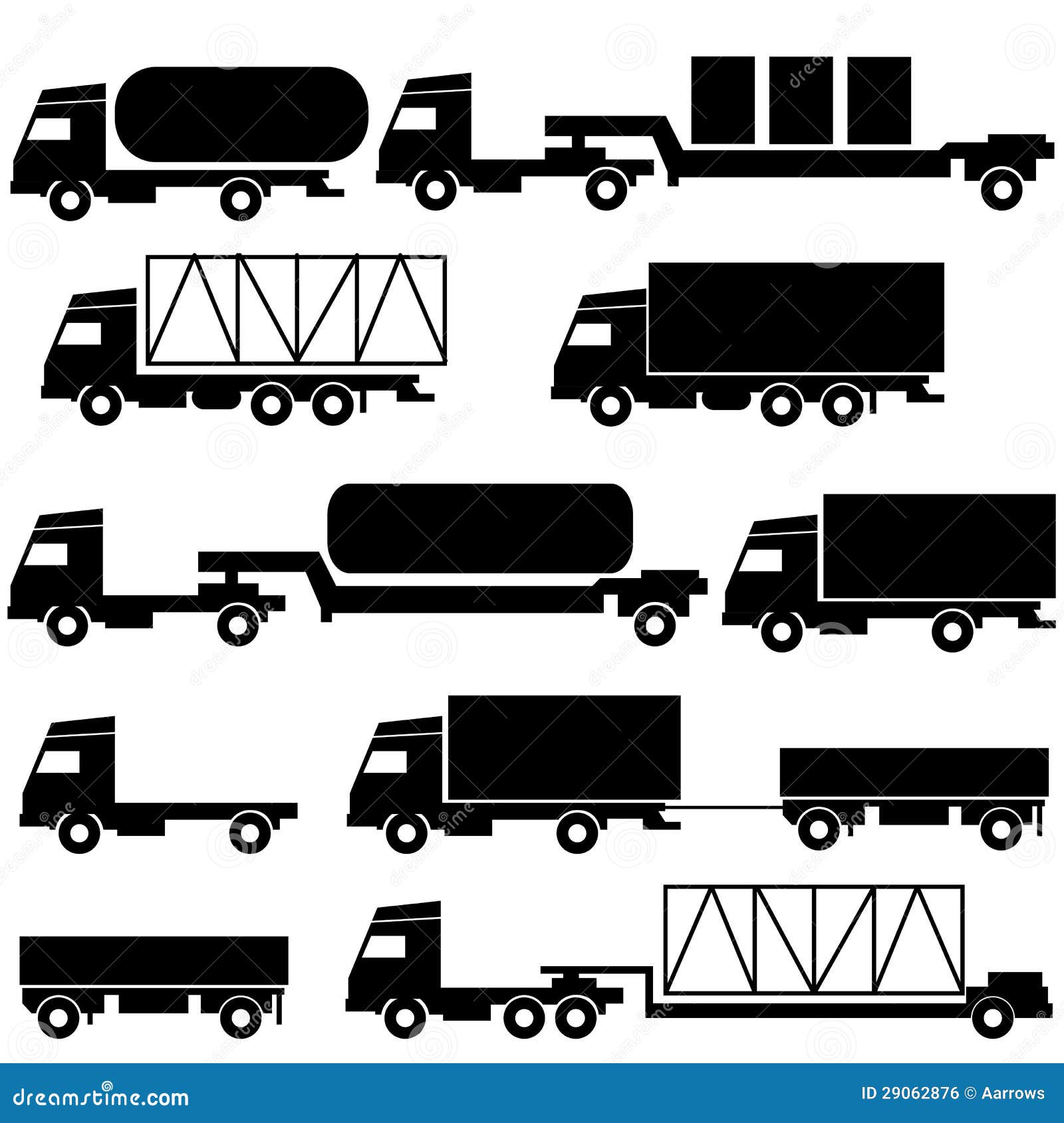 Set Of Vector Icons - Transportation Symbols. | CartoonDealer.com #29062876