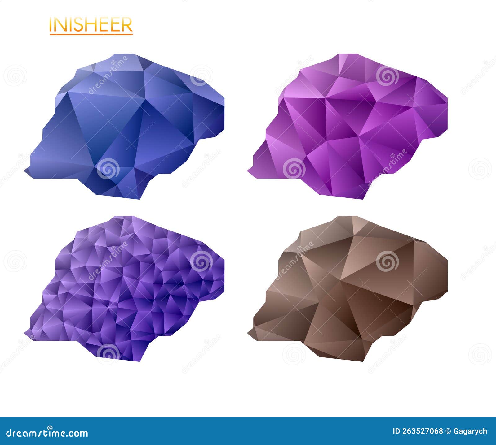 Inisheer Vector Map. | CartoonDealer.com #92427264