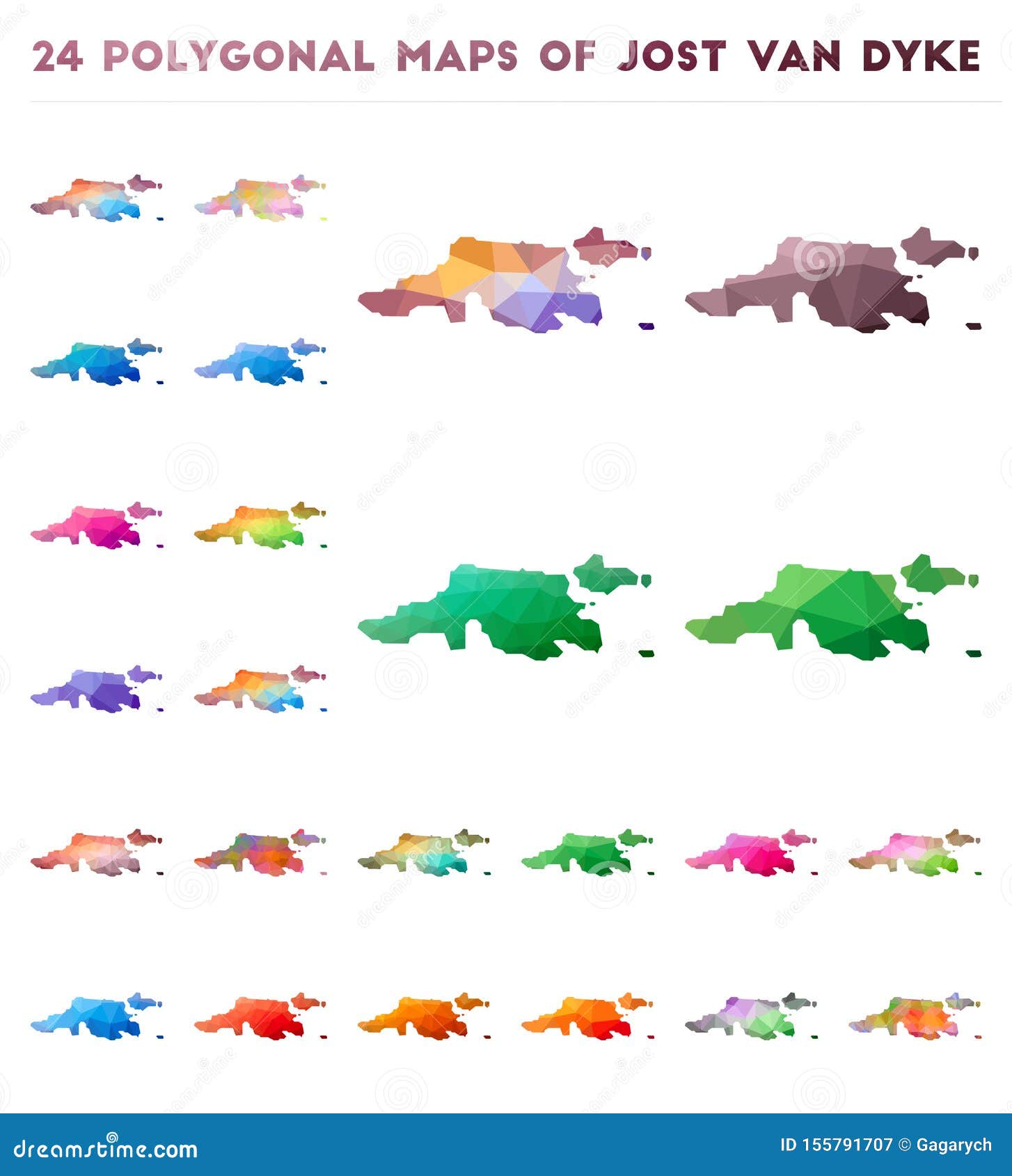 Jost Van Vector Map. | CartoonDealer.com #94522039