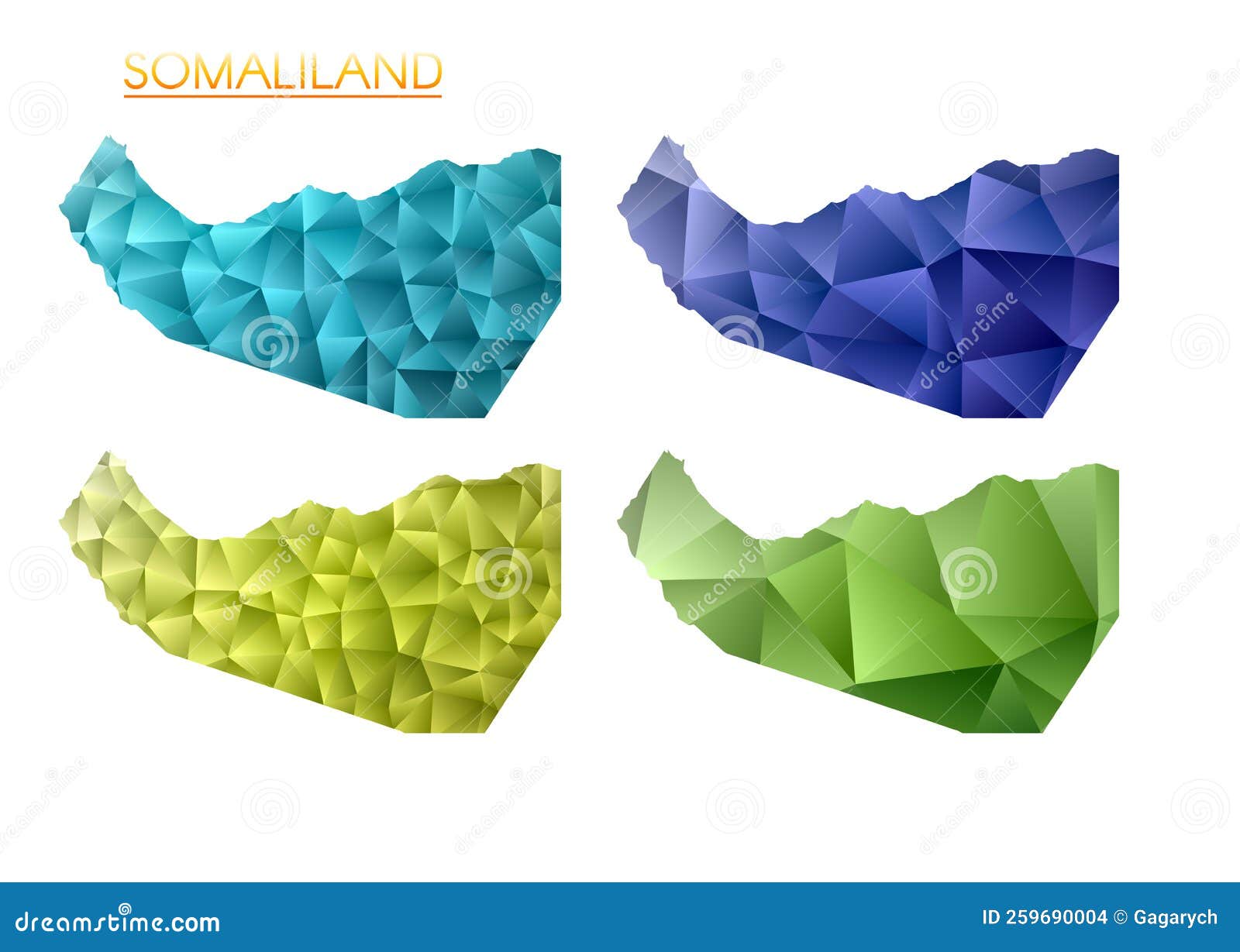 Vector Somaliland Map Outline With Retro Sunburst. | CartoonDealer.com ...