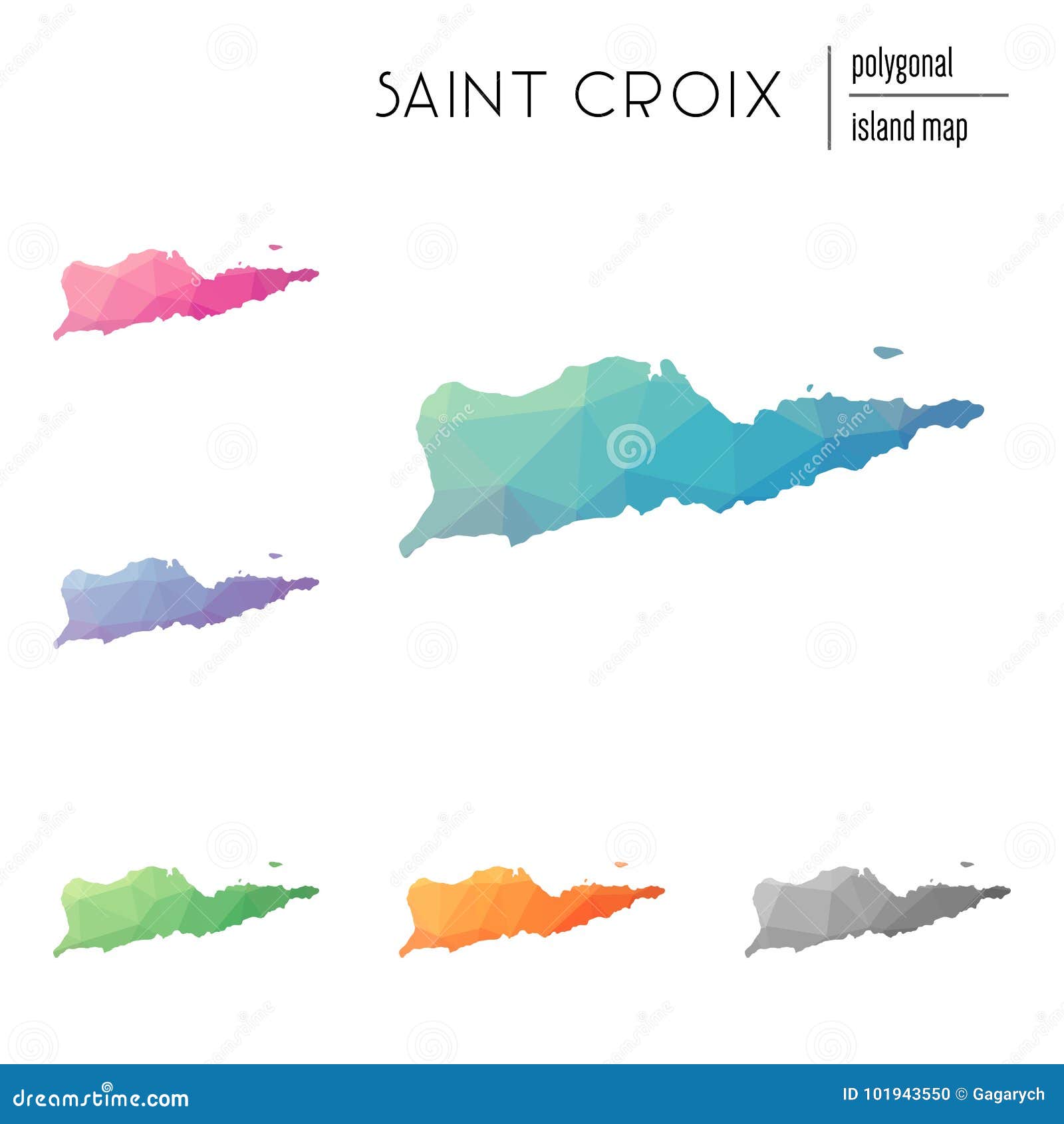 Set of Vector Polygonal Saint Croix Maps Filled. Stock Vector ... Set of Vector Polygonal Saint Croix Maps Filled. Stock Vector ...