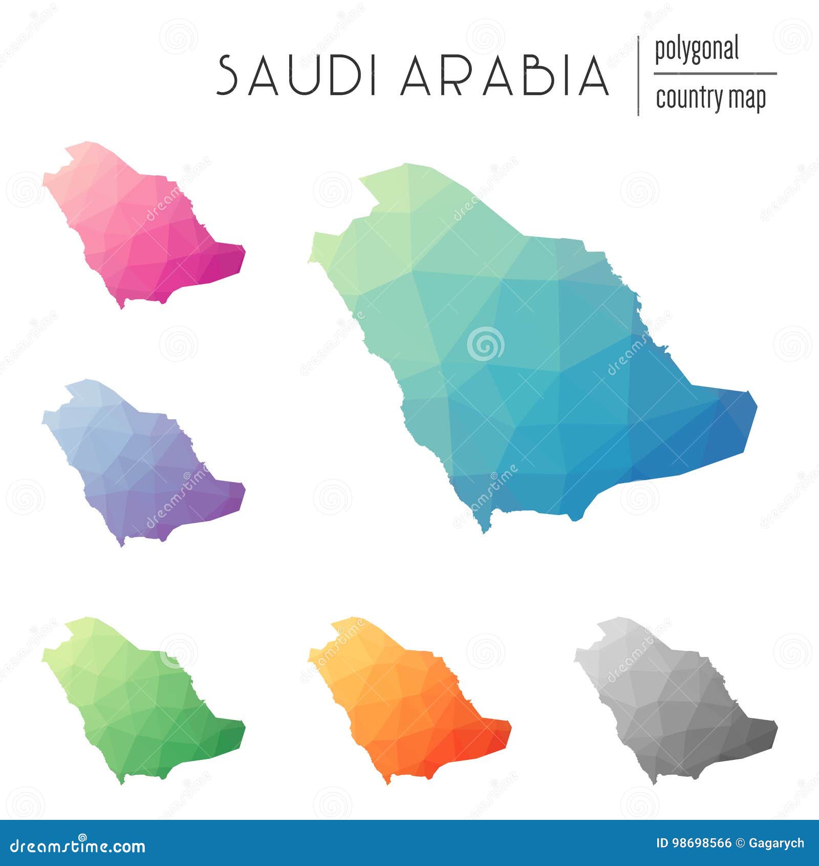 Maps Of Saudi Arabia With National Flags Icon Vector Design Symbol ...