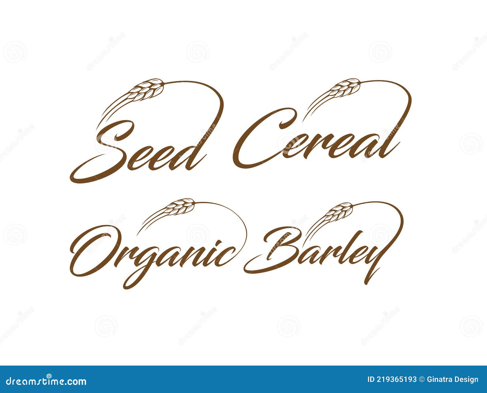 Barley Wordmark Stock Illustrations – 1 Barley Wordmark Stock ...