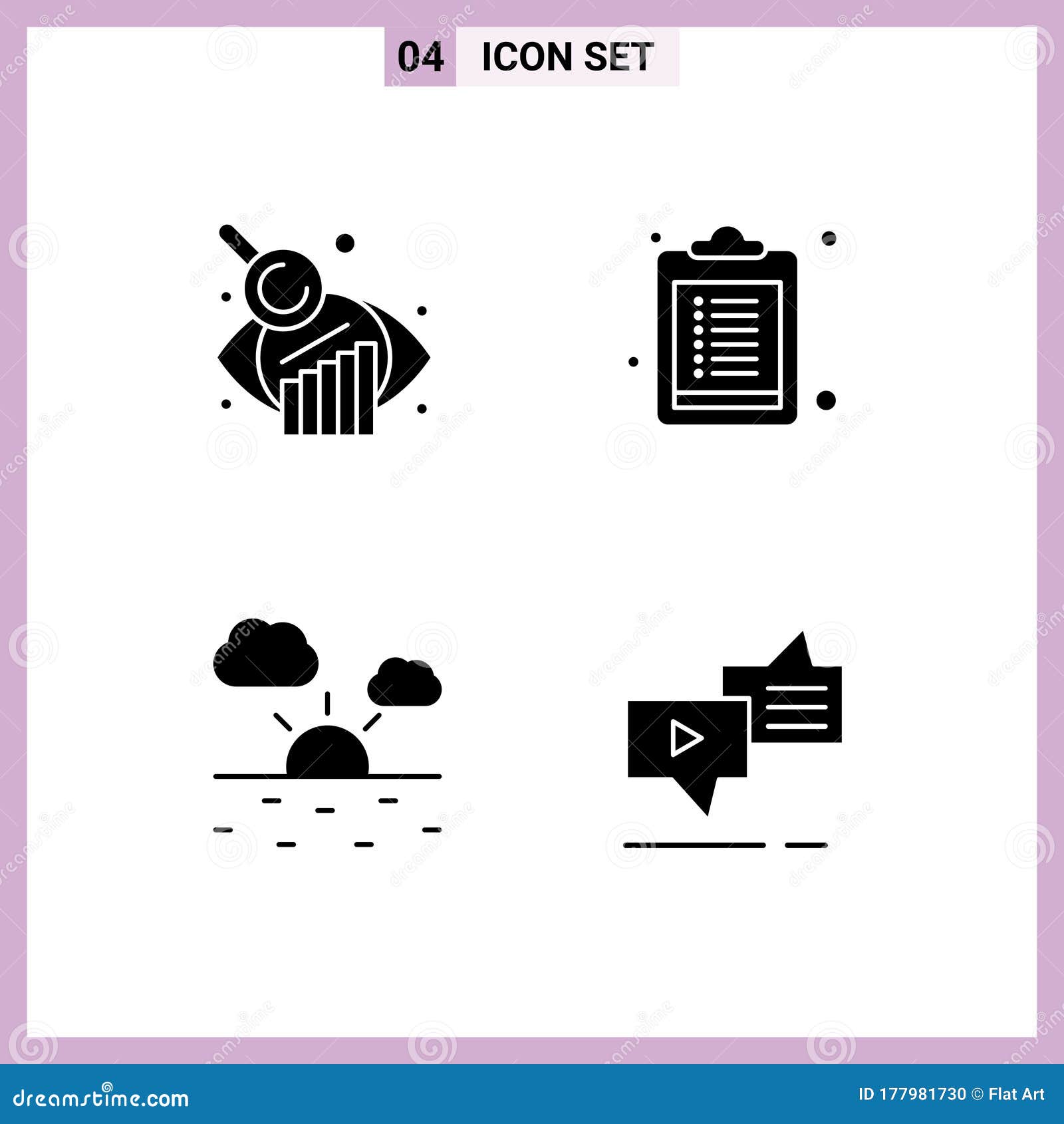 Business Evaluation Vector Line Icons Set. Valuation, Analysis, Assess ...
