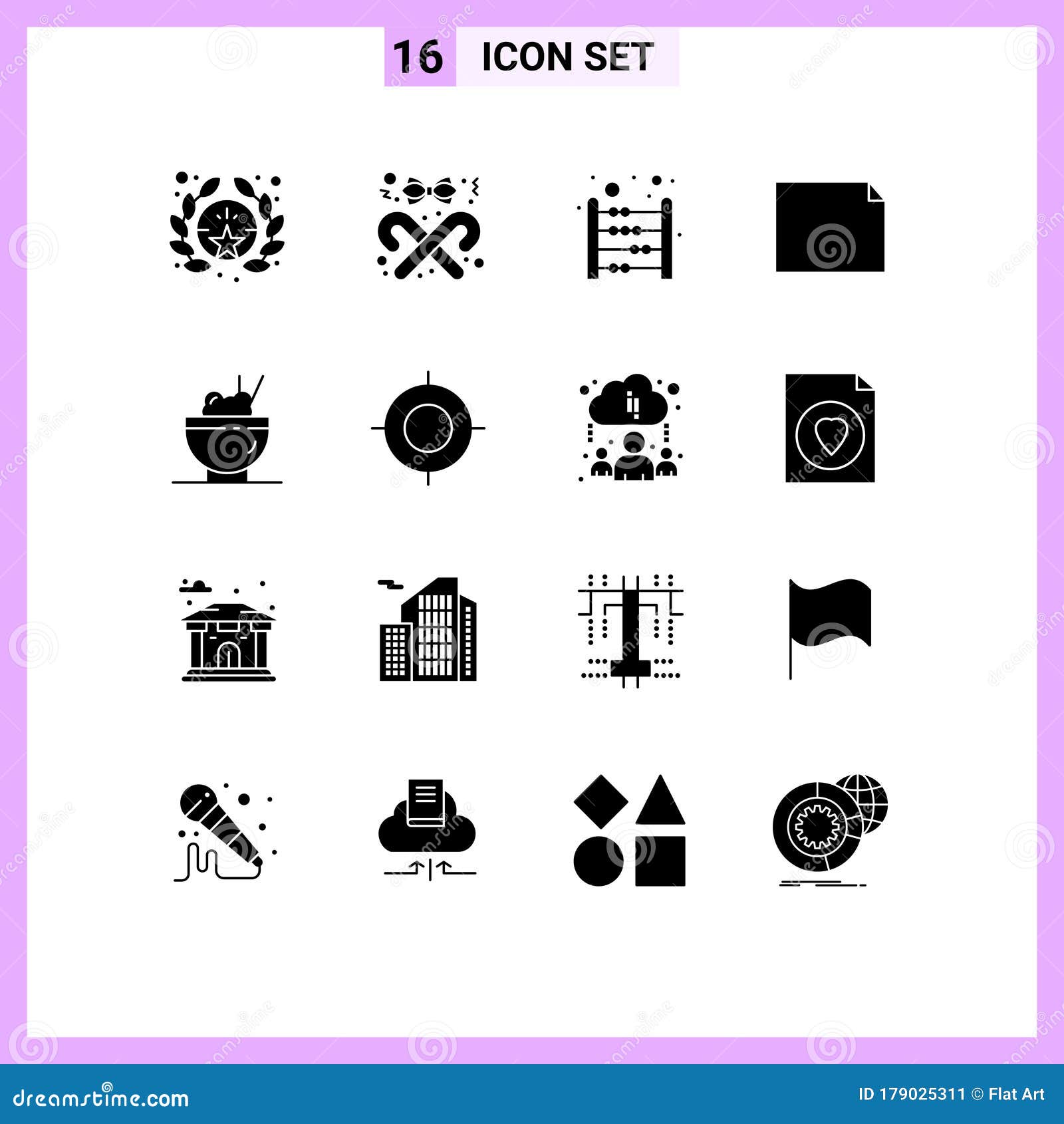 Landscape A4 Document Folder Mockup With Dieline Cartoon Vector ...