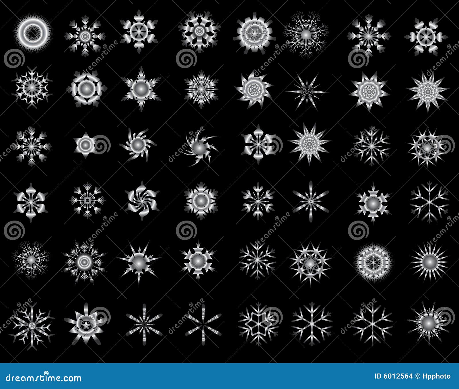 Set of vector stars stock vector. Illustration of christmas - 6012564