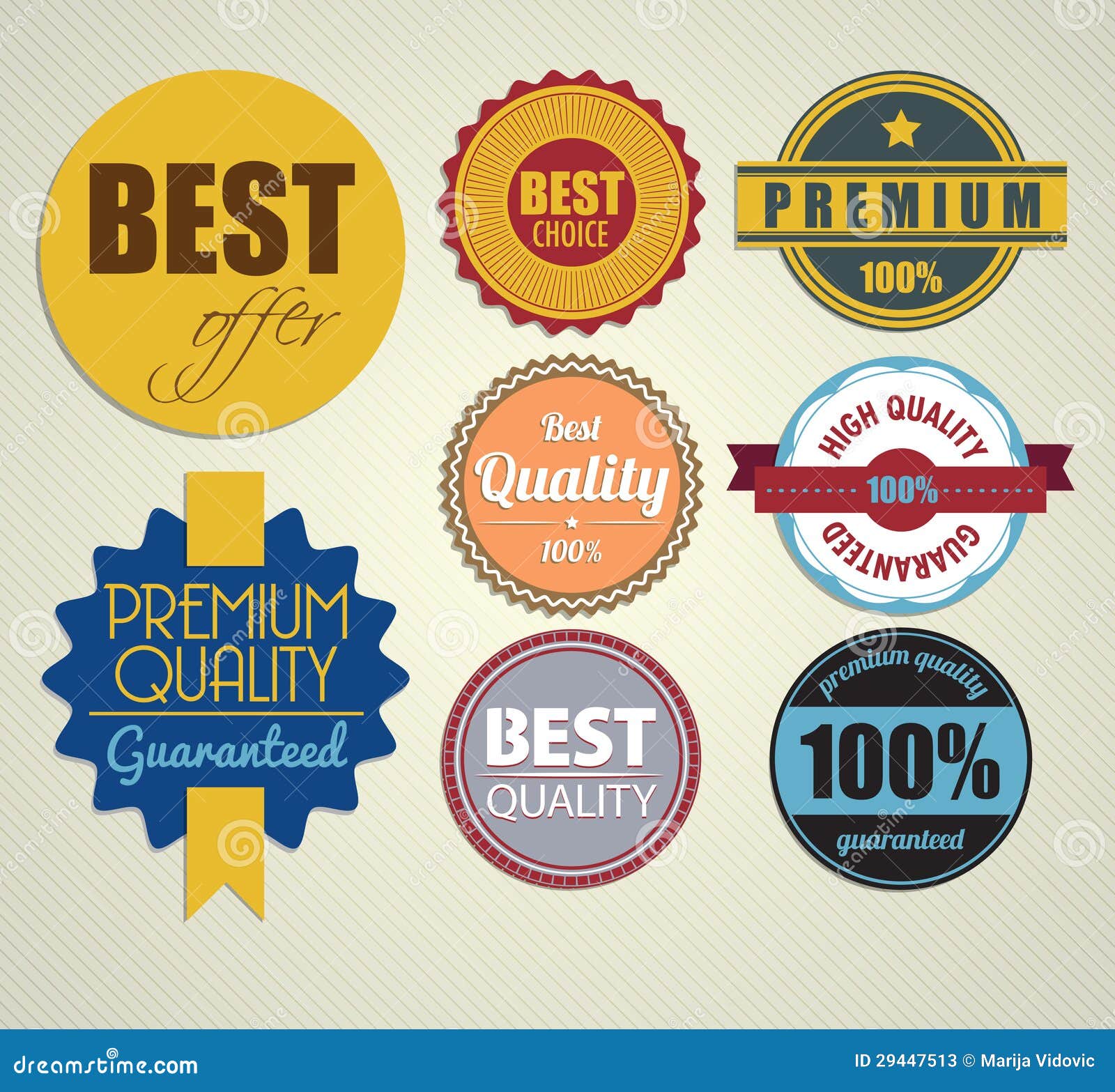 Set of vector stickers stock vector. Illustration of graphic - 29447513