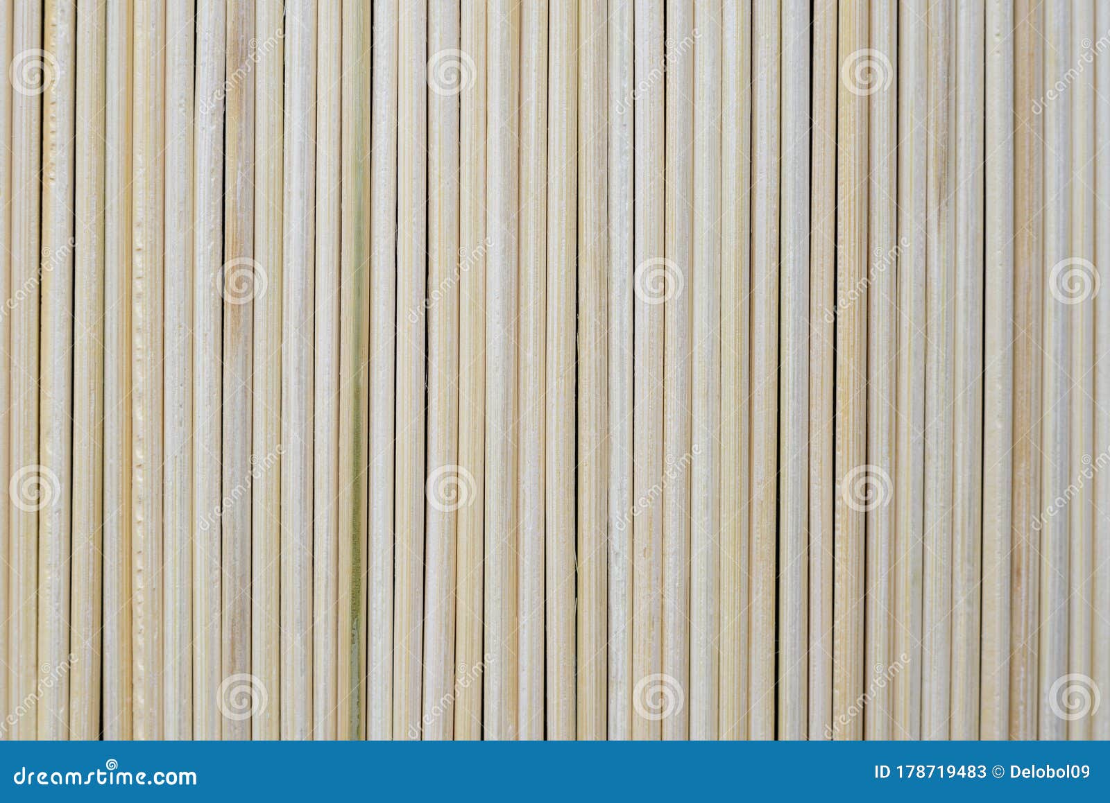 Set of Vertical Natural Wooden Sticks, Background Stock Image - Image ...