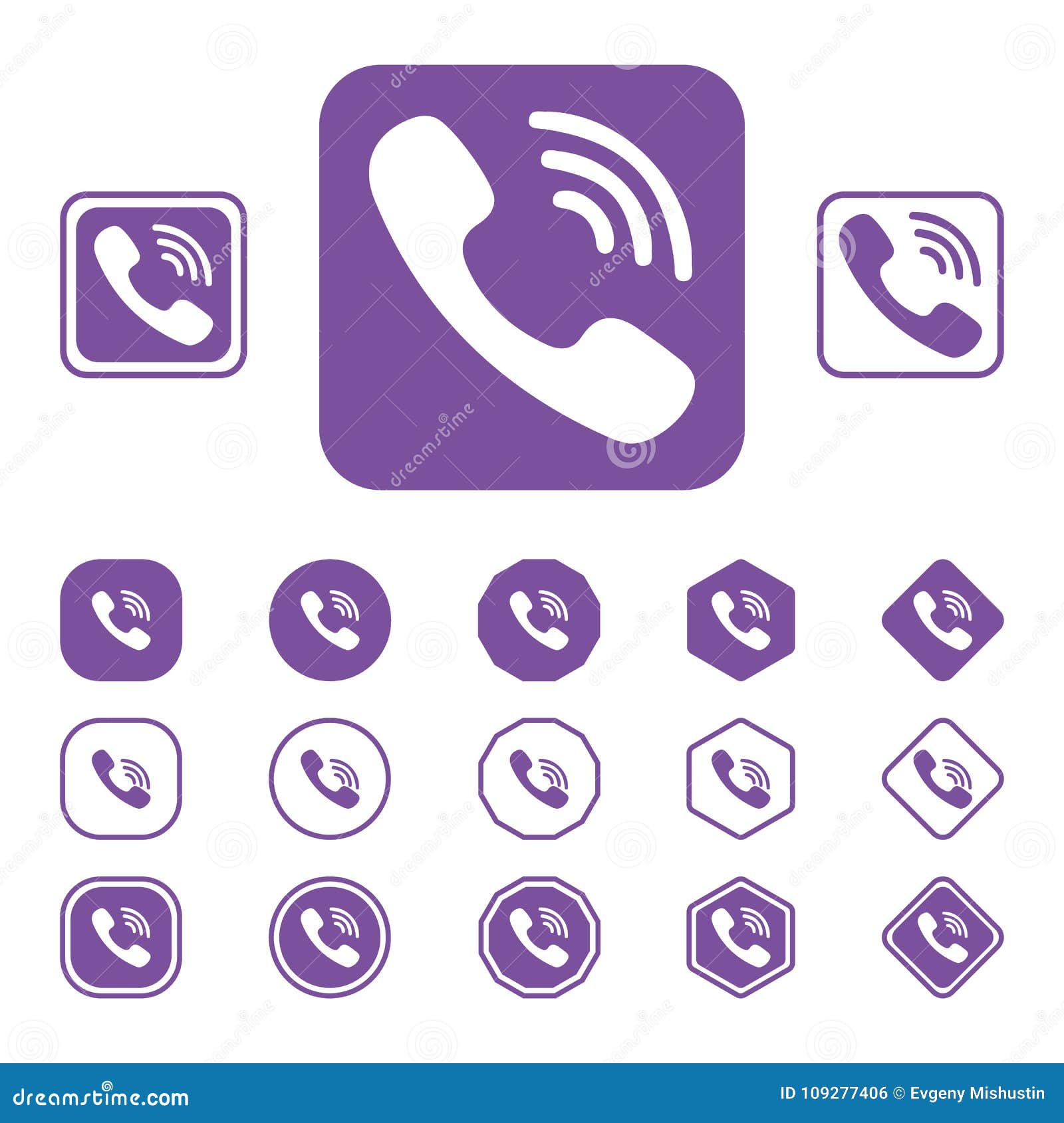Viber Like Button Emoji Reactions On Yellow Background Royalty-Free ...