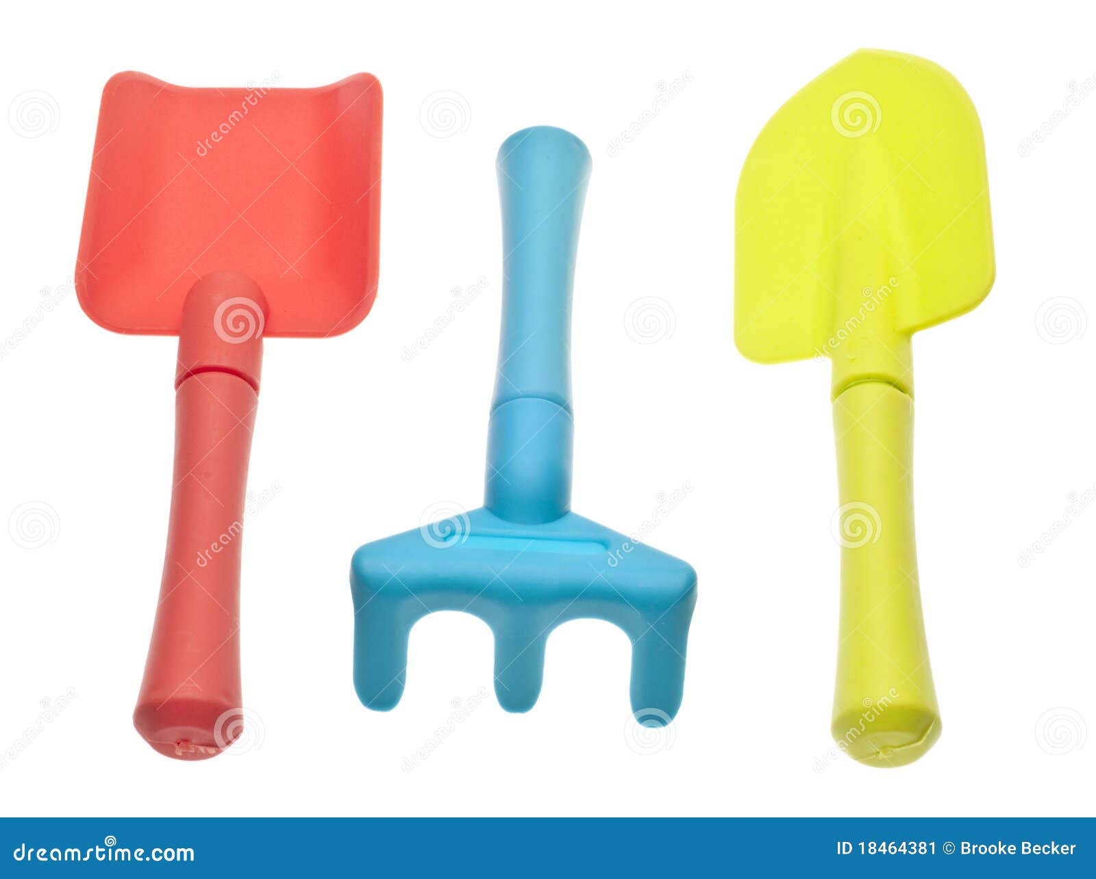 Set of Vibrant Gardening Tools Stock Image - Image of spade, vibrant ...