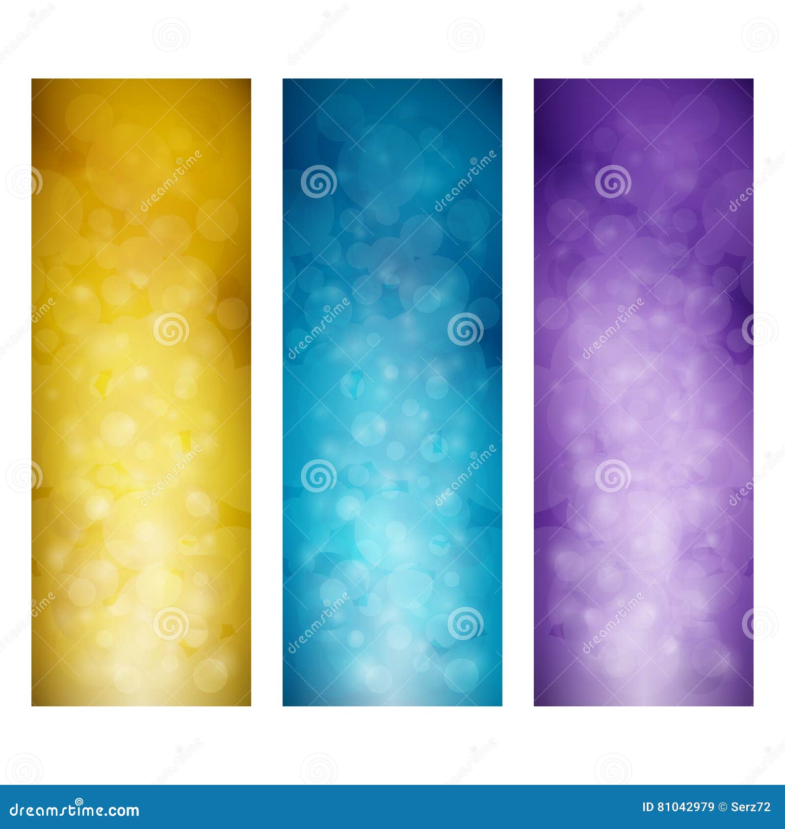 Set of Vibrant Vertical Banners Stock Vector - Illustration of nature ...