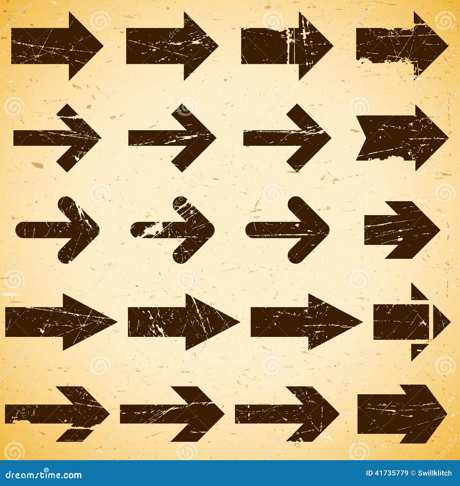 Vintage Vector Arrows