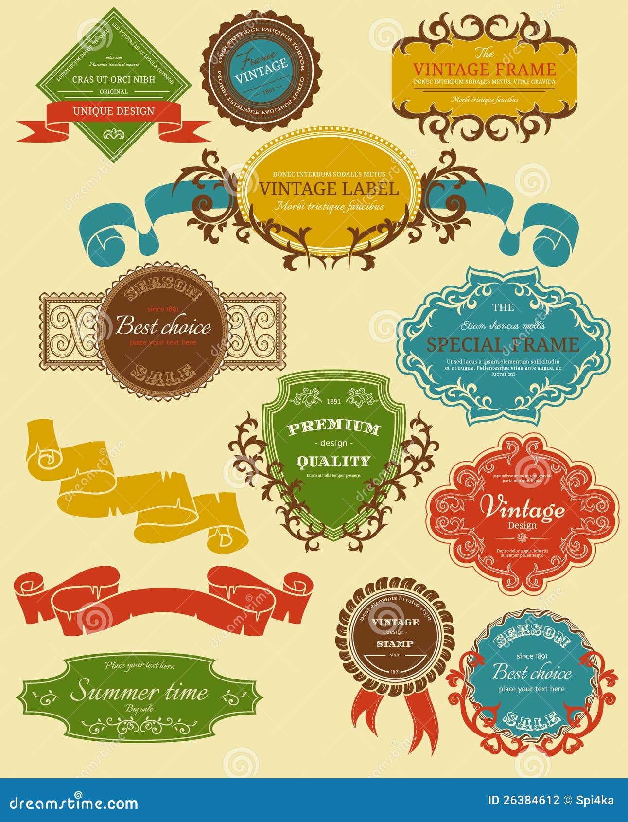 Victorian Era Infographics Illustration Cartoon Vector | CartoonDealer ...