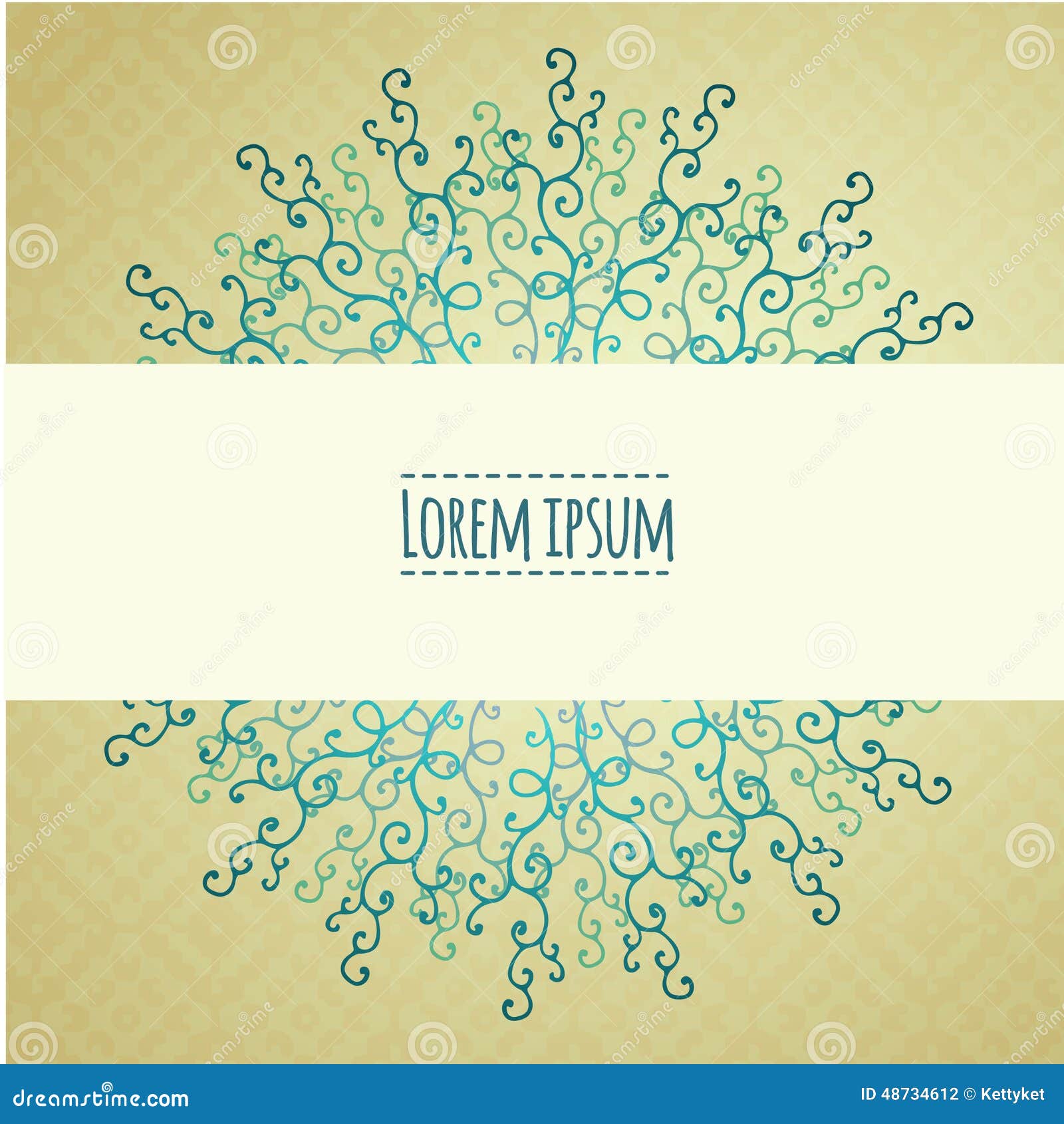 Set of Vintage Ornament Balls for Design of Cards, Invitations Stock ...