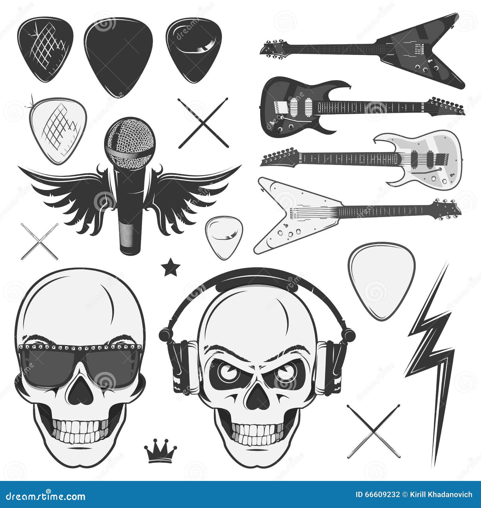 Vintage Rock And Roll Decor