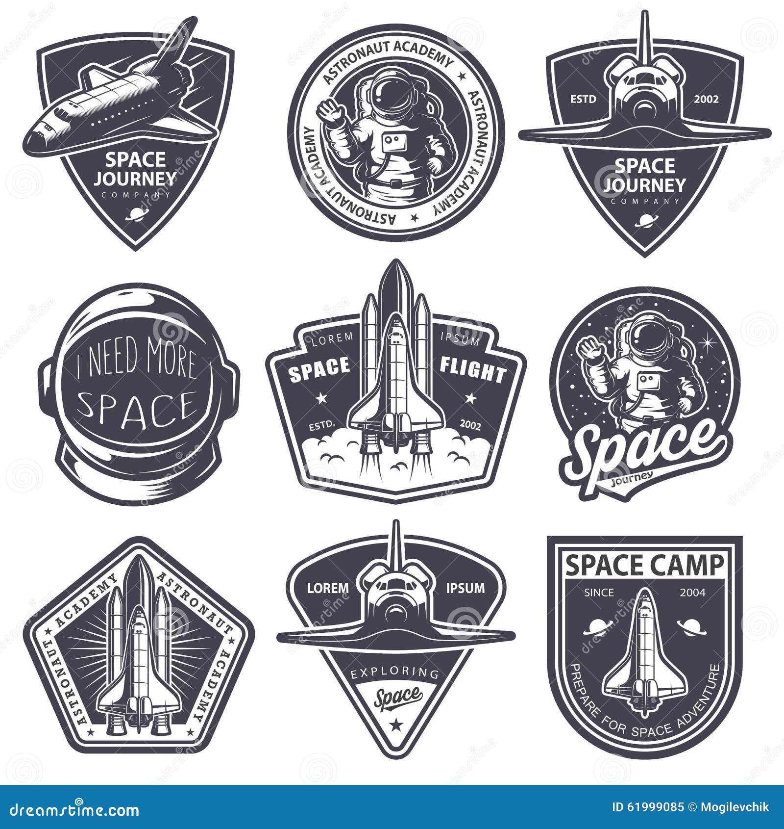 Mission Space Badegs