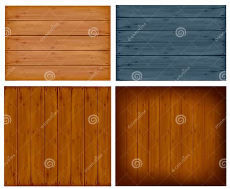 Set with Wall Panels. Vector Stock Vector - Illustration of exterior ...