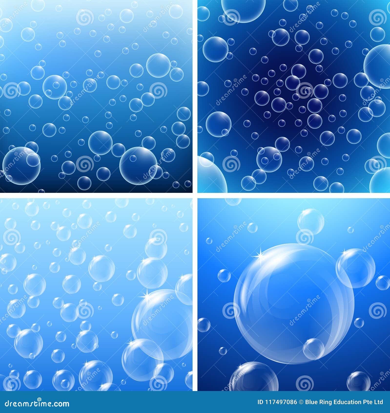 Water Bubble Vector In Doodle Style. Bubbles Hand Drawn Illustration ...