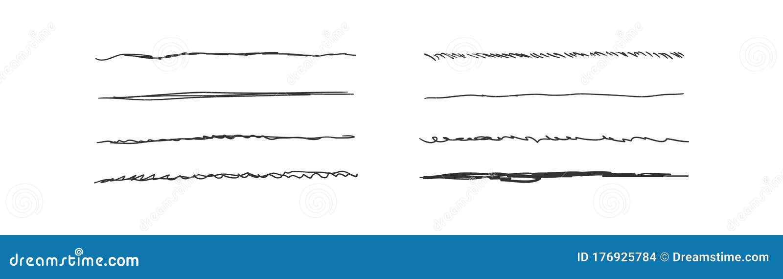 Wavy horizontal lines. stock illustration. Illustration of curve ...