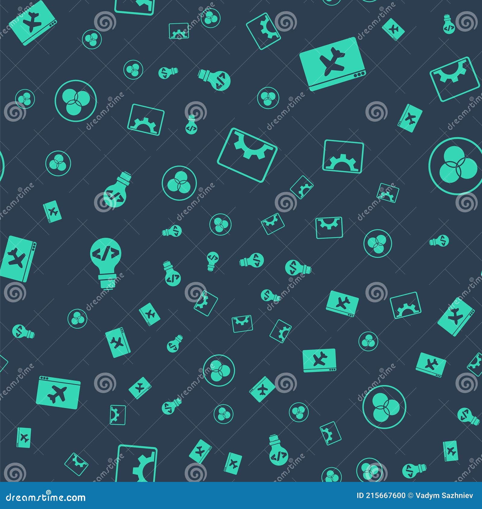 Set Web Development, RGB And CMYK Color Mixing, UI UX Design, Graphic, Front End And SEO ...