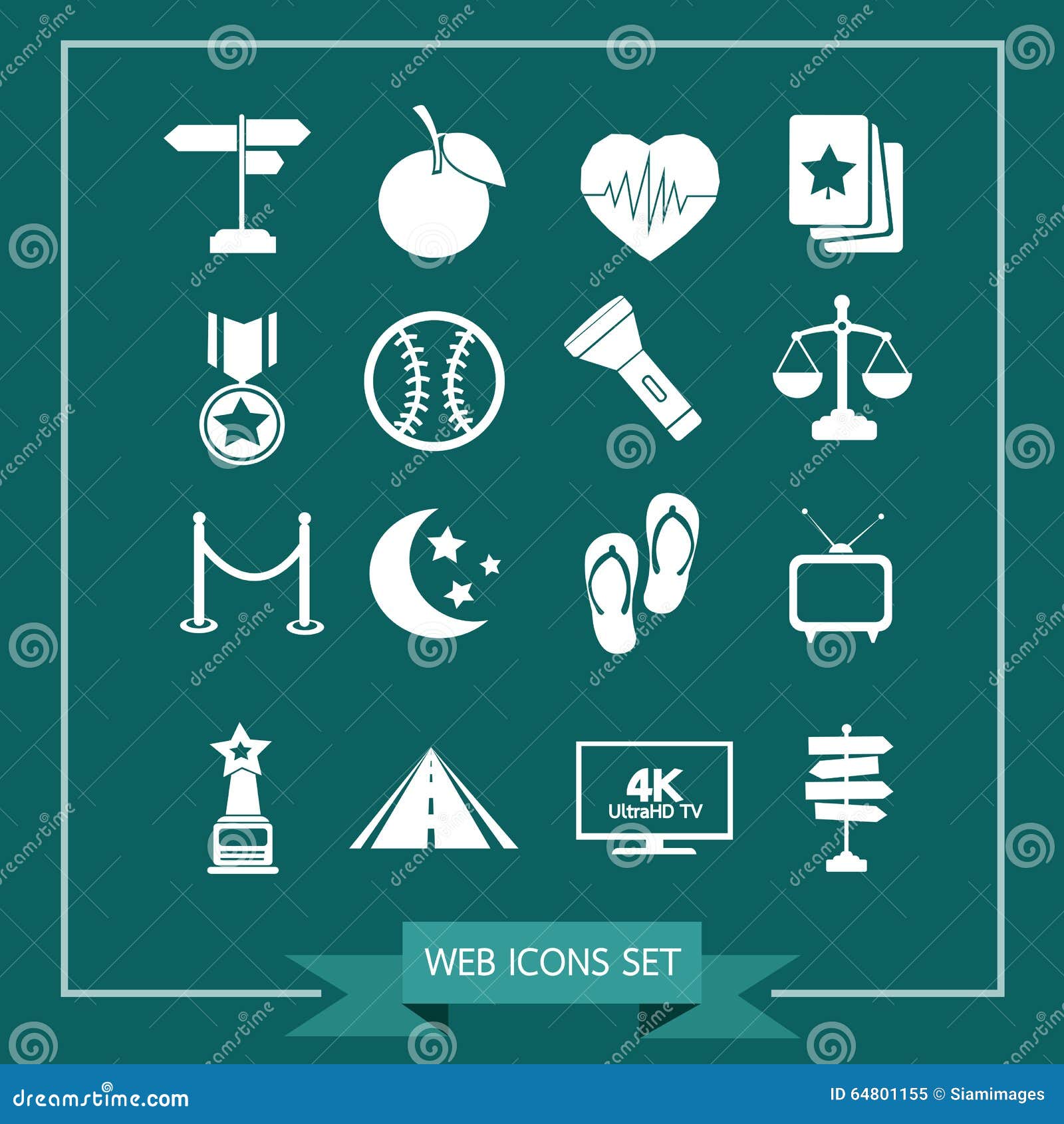 Set of Web Icons for Website and Communication Stock Vector ...