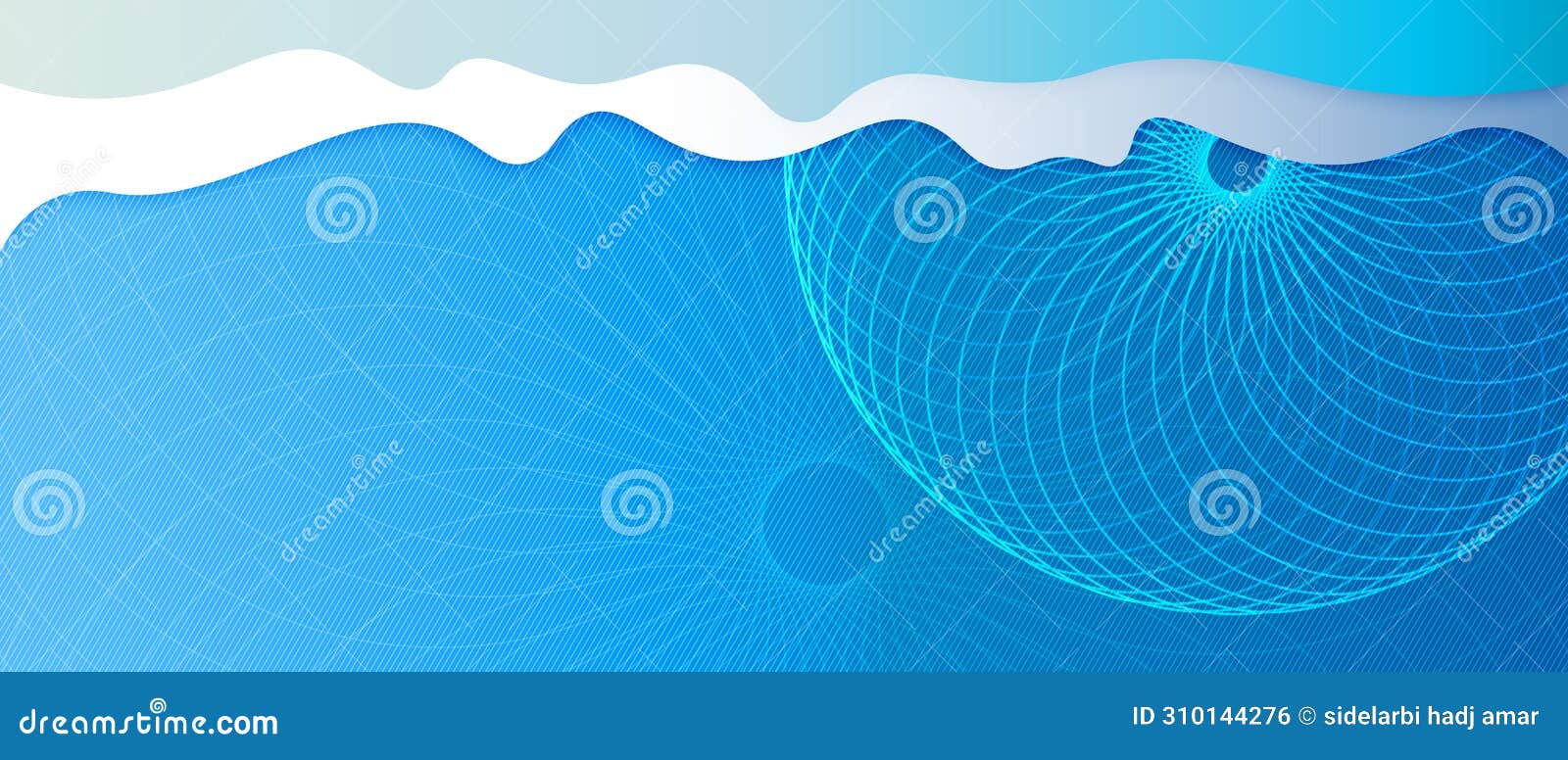 Set of Web Page Design Templates with Abstract Background for Business ...