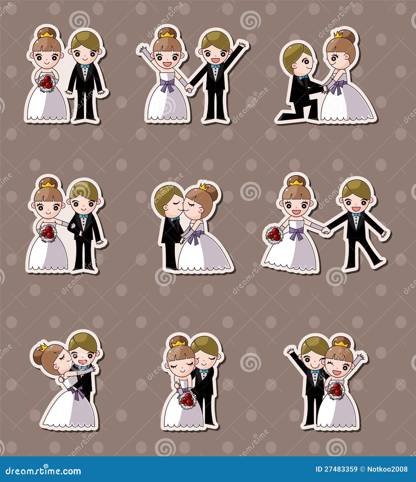 Bride Stickers Stock Illustrations – 184 Bride Stickers Stock ...