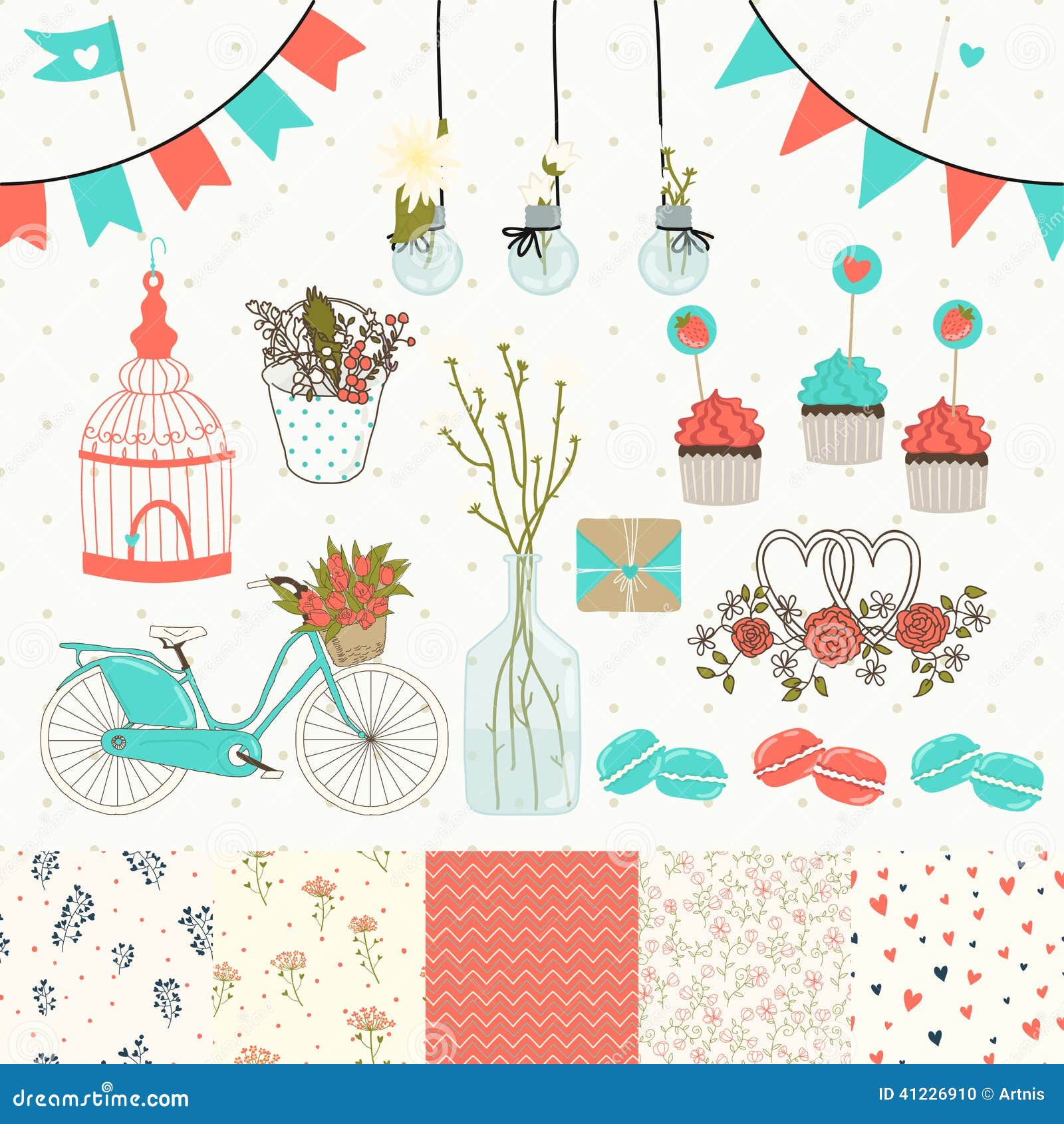 Birdcage Seamless Pattern Showing Freedom And Captivity Concepts ...