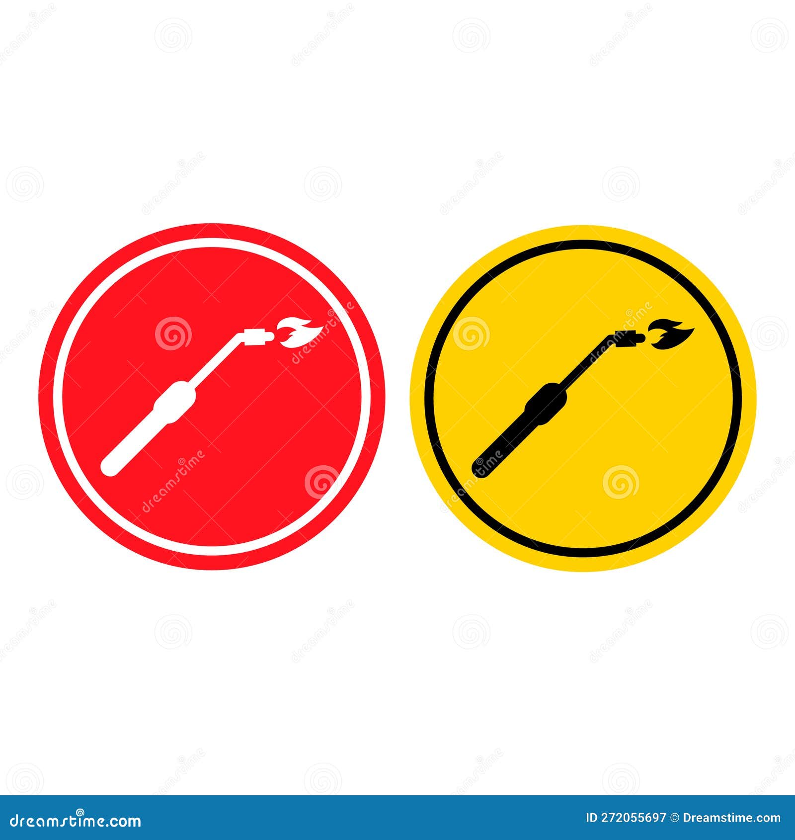 Set of Welding Technology Icon, Metal Tool Equipment Symbol, Safe Weld ...