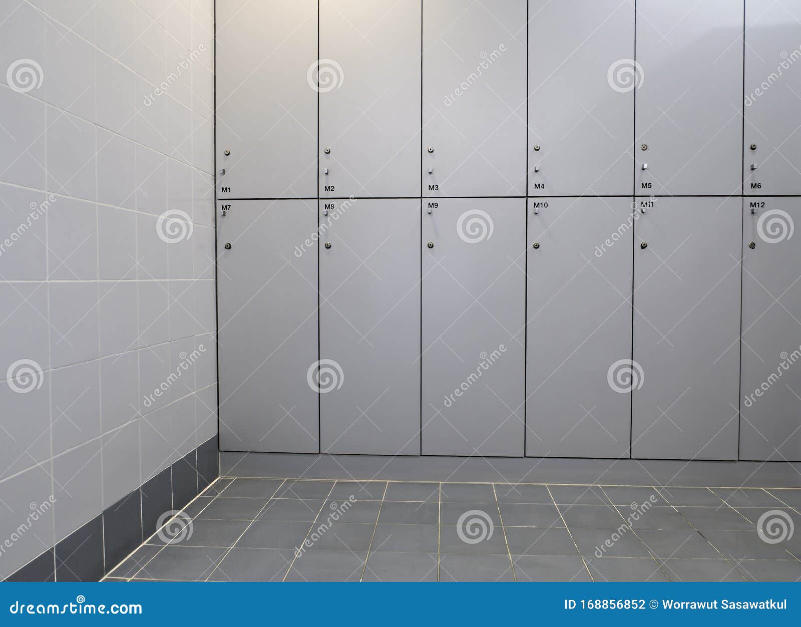 Modern locker set stock photo. Image of clothing, ceramic - 168856852