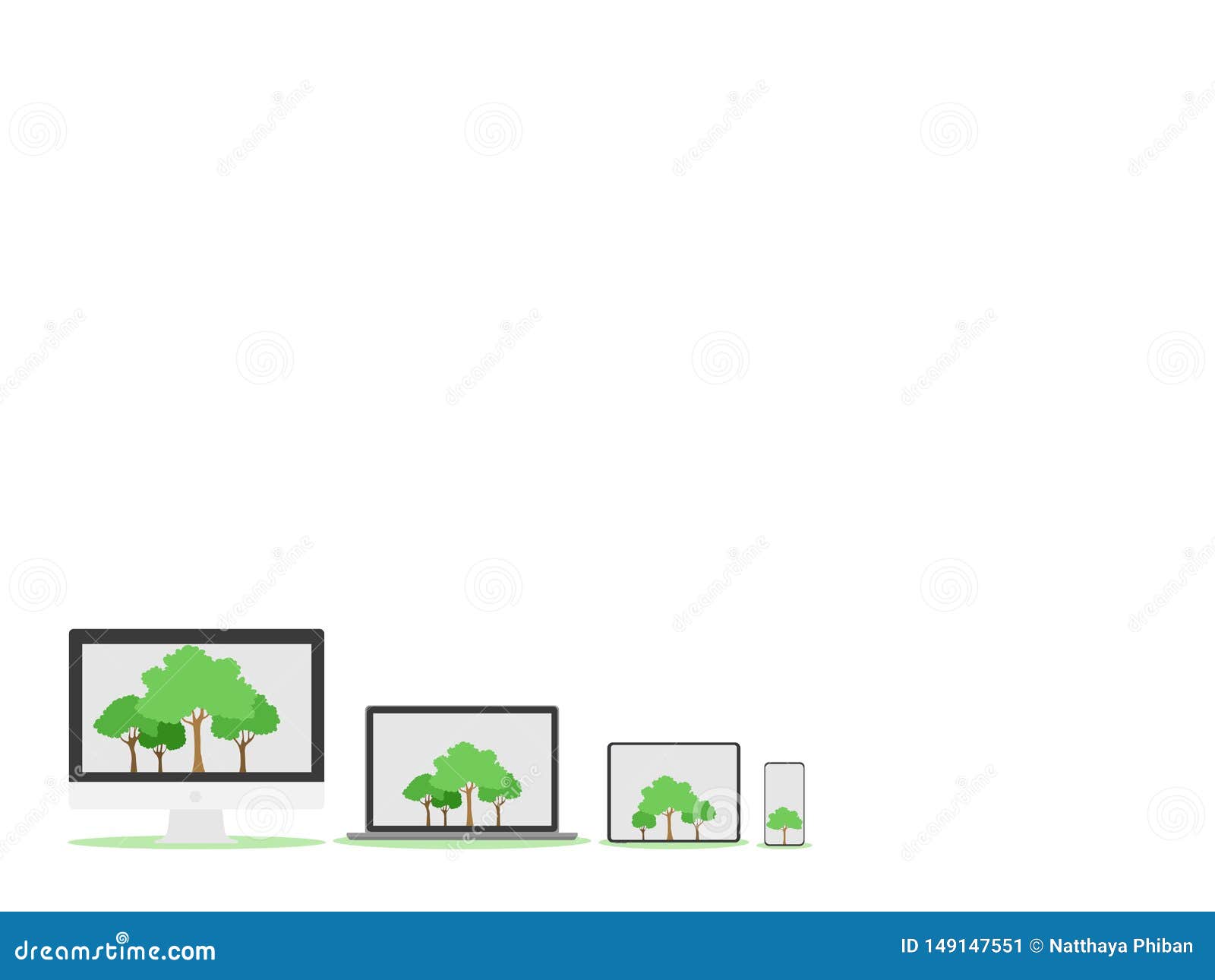 Save Trees Go Paperless Stock Illustrations – 12 Save Trees Go ...