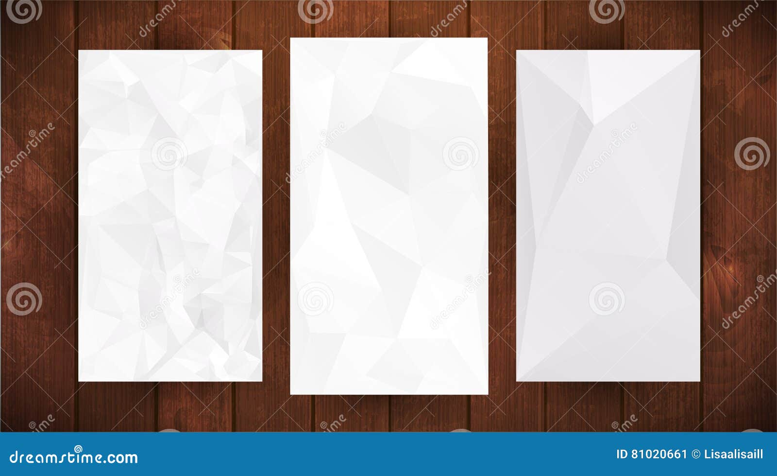 White Wrinkled Paper Texture, Abstract Background Cartoon Vector ...