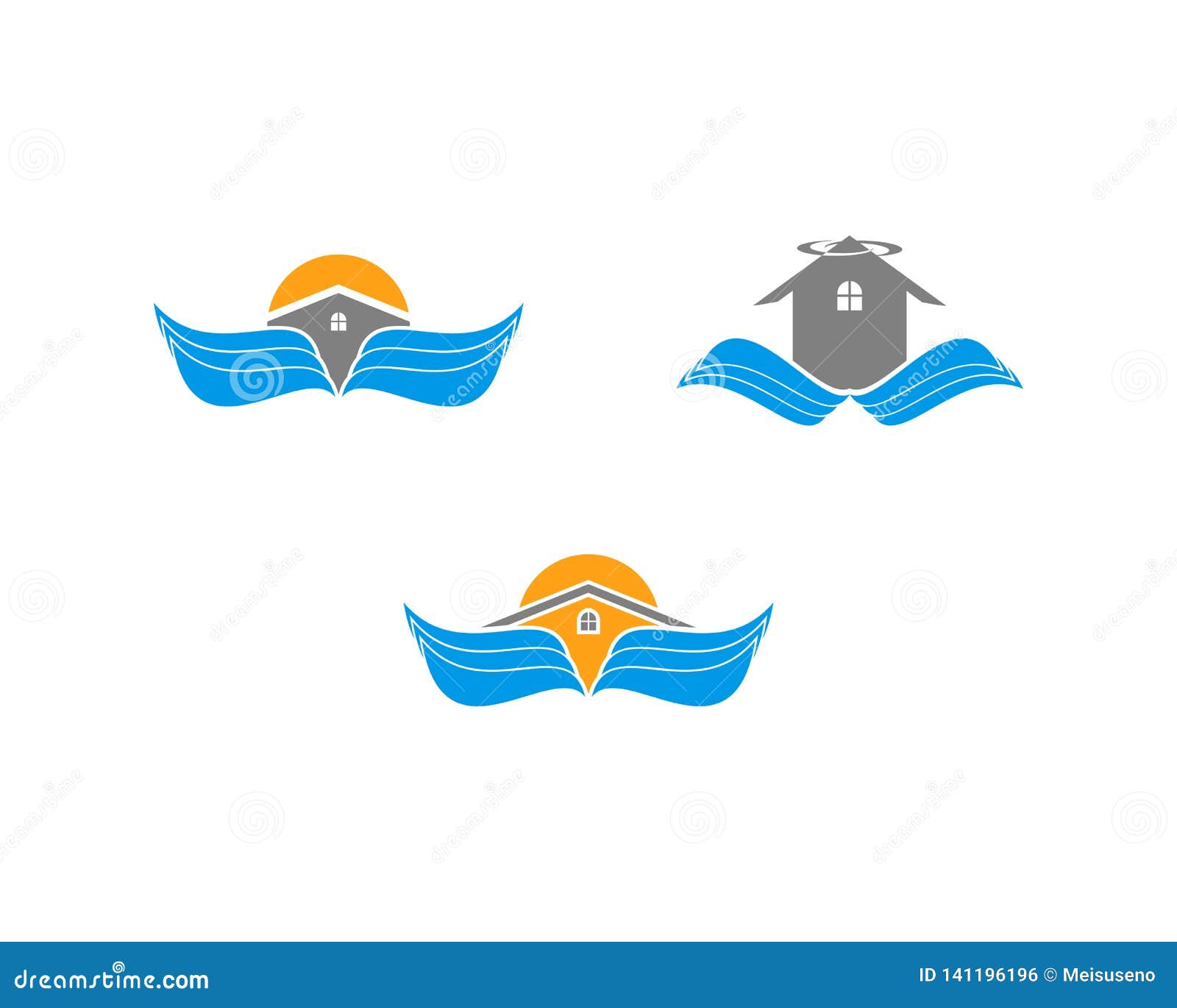 Set of Wing House Vector Logo Stock Vector - Illustration of bird ...