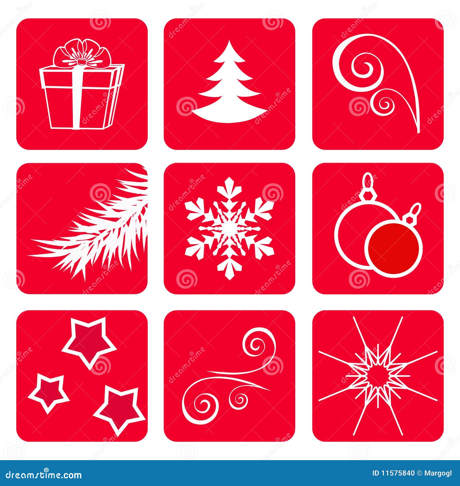 Set winter icons. stock vector. Illustration of element - 11575840