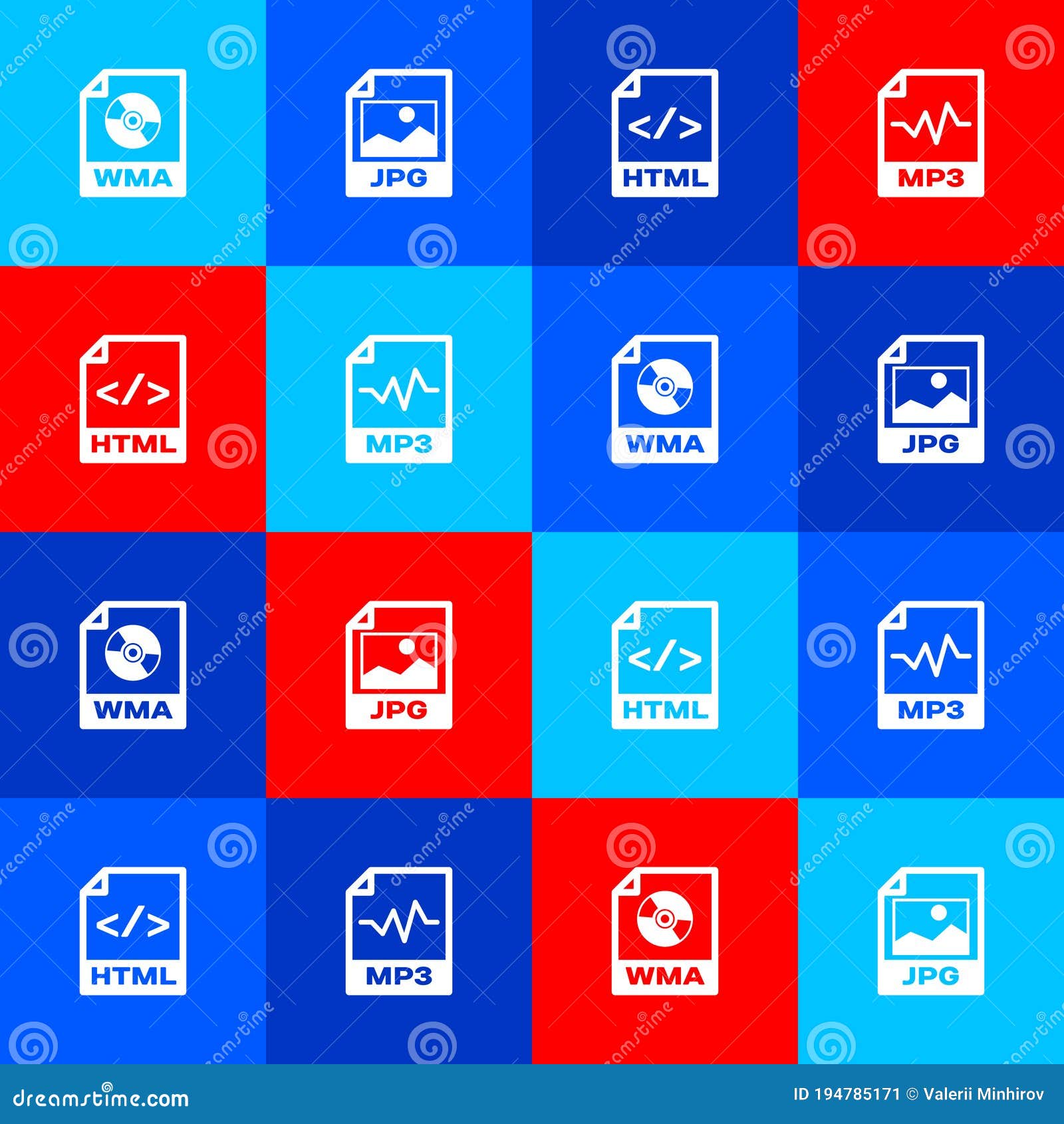 Set WMA File Document, JPG, HTML and MP3 Icon. Vector Stock Vector ... Set WMA File Document, JPG, HTML and MP3 Icon. Vector Stock Vector ...