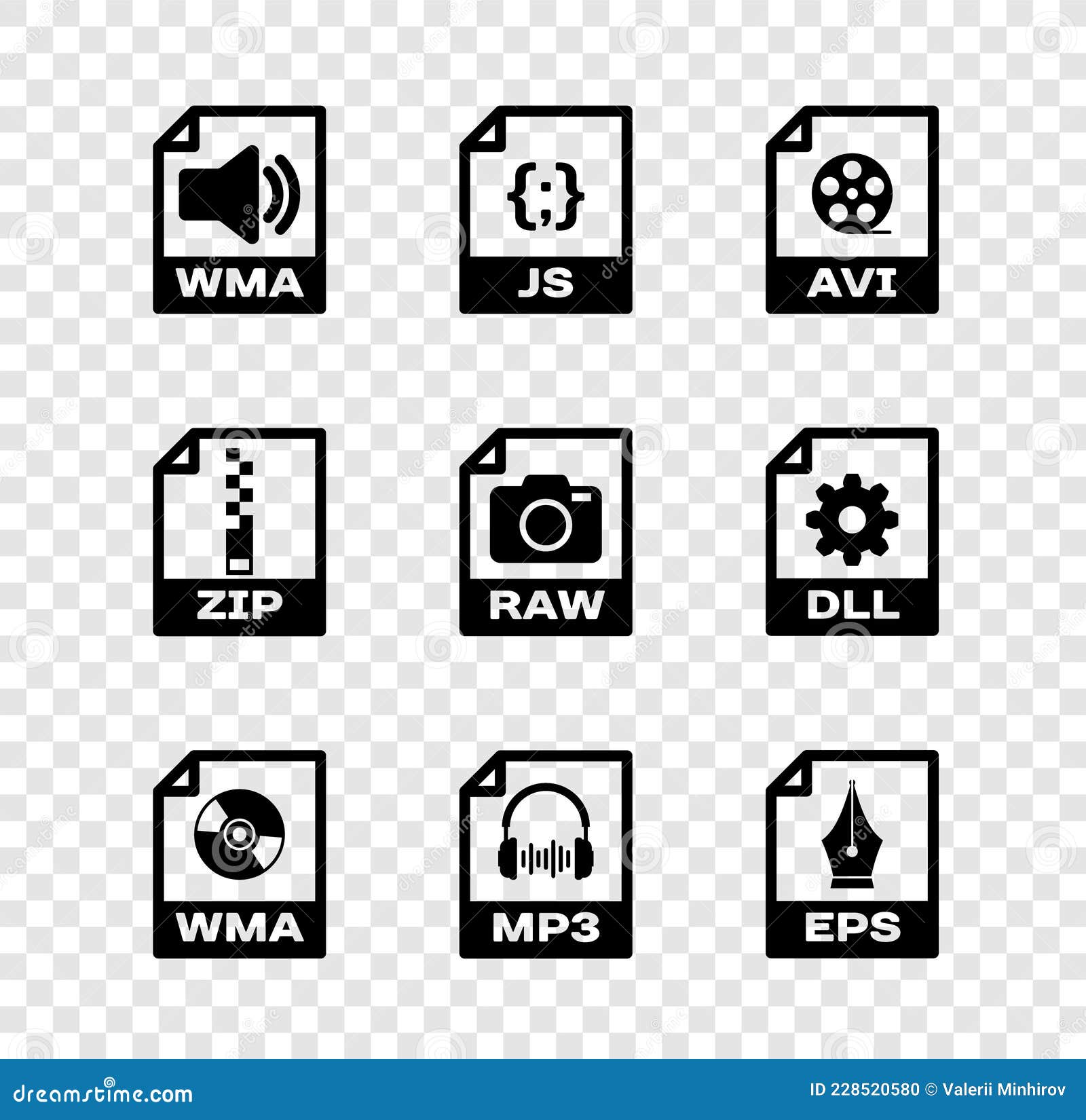 Set Wma File Document Js Avi Mp3 E Icono Eps. Vector Ilustración del ... Set Wma File Document Js Avi Mp3 E Icono Eps. Vector Ilustración del ...