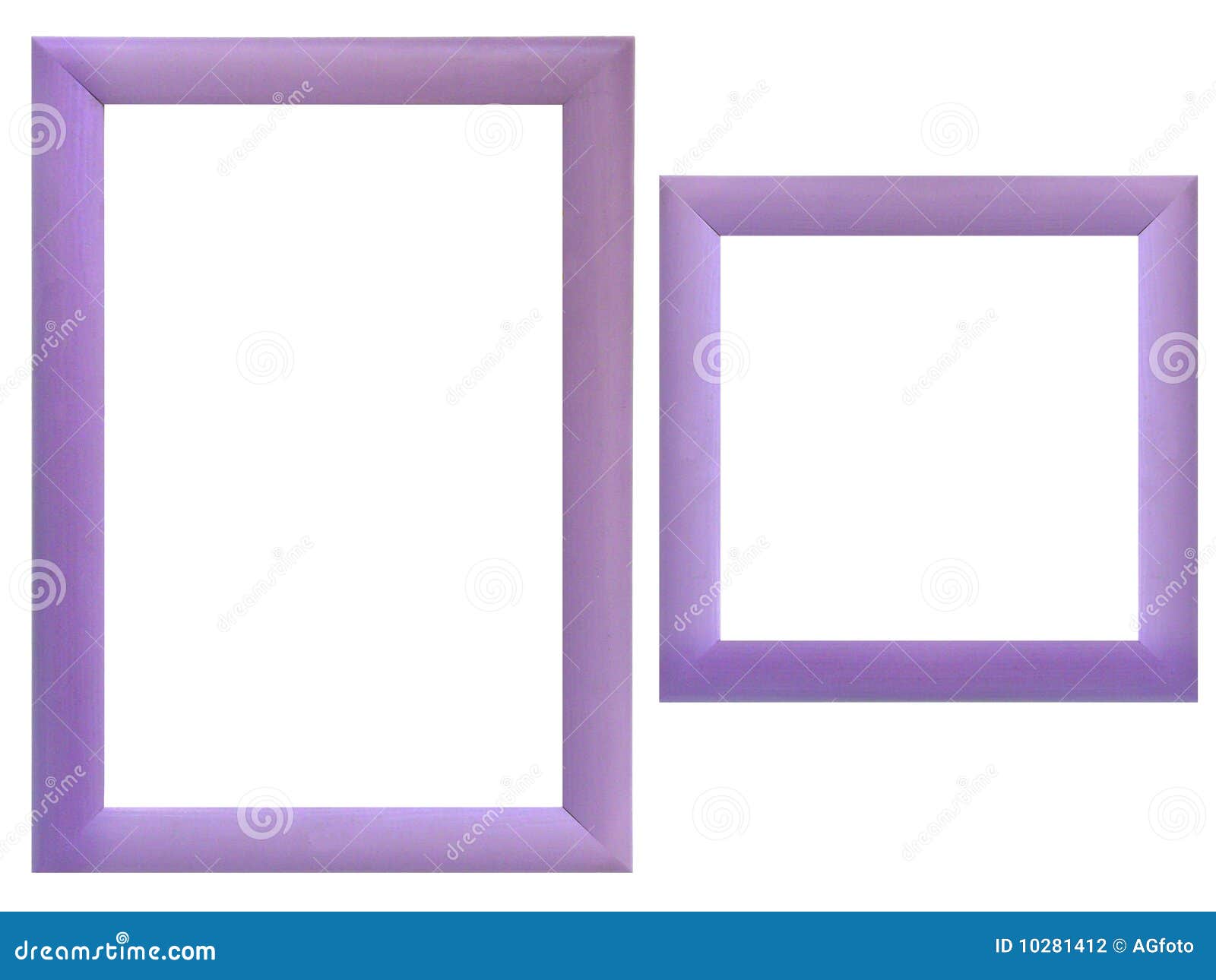 Set of wood frames stock photo. Image of purple, presentation - 10281412
