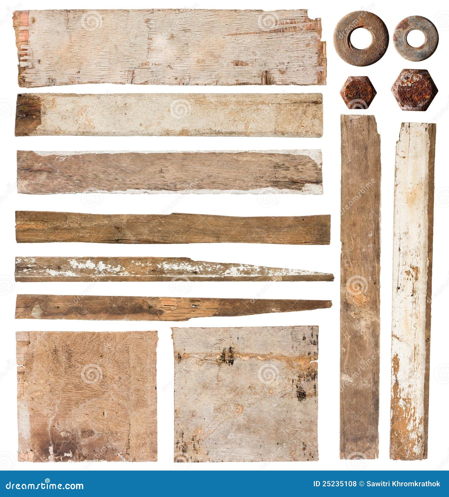 Set of wood plank stock photo. Image of horizontal, hanger - 25235108