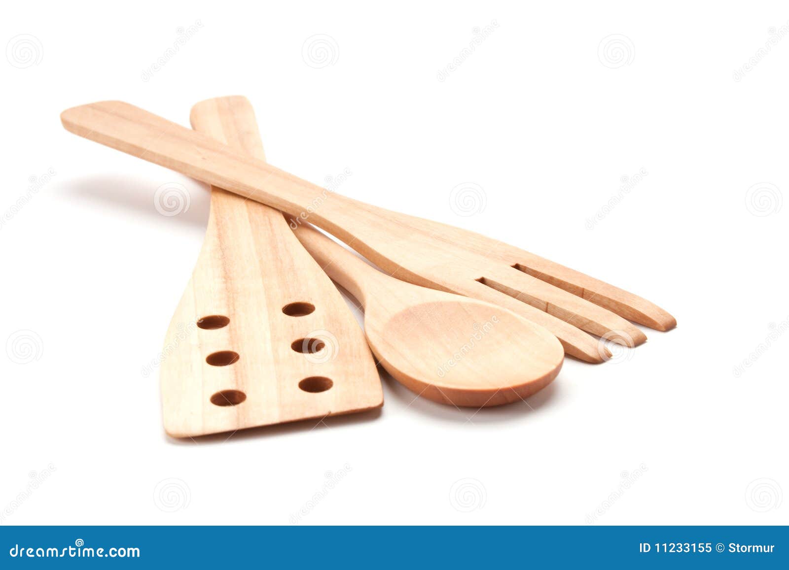 Set of wooden kitchenware stock image. Image of cooking - 11233155