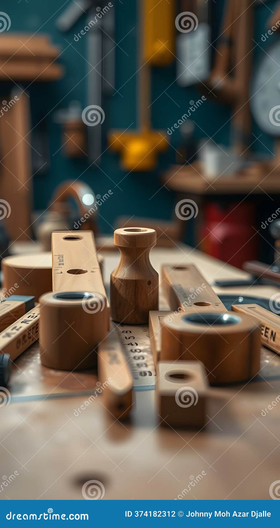 Measuring Tools. Realistic Instruments For Length Measurement. 3D ...