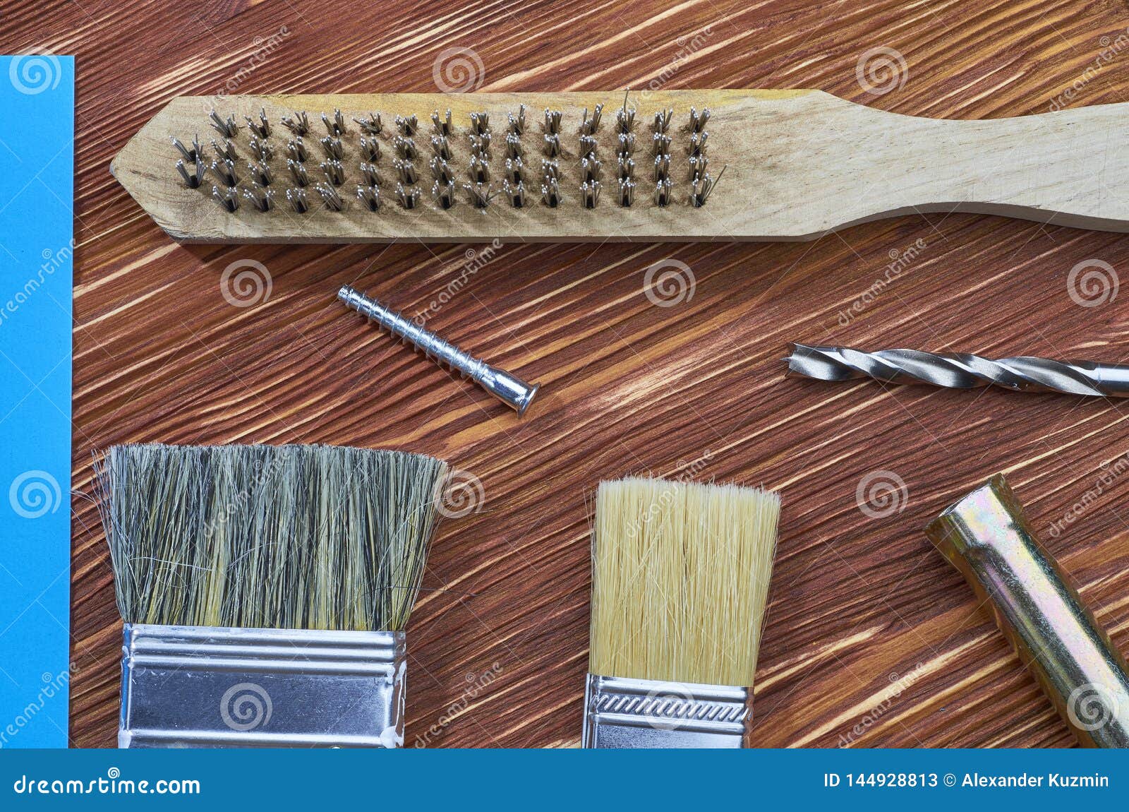 A Set of Working Tools for Doing Household Chores Stock Image - Image ...