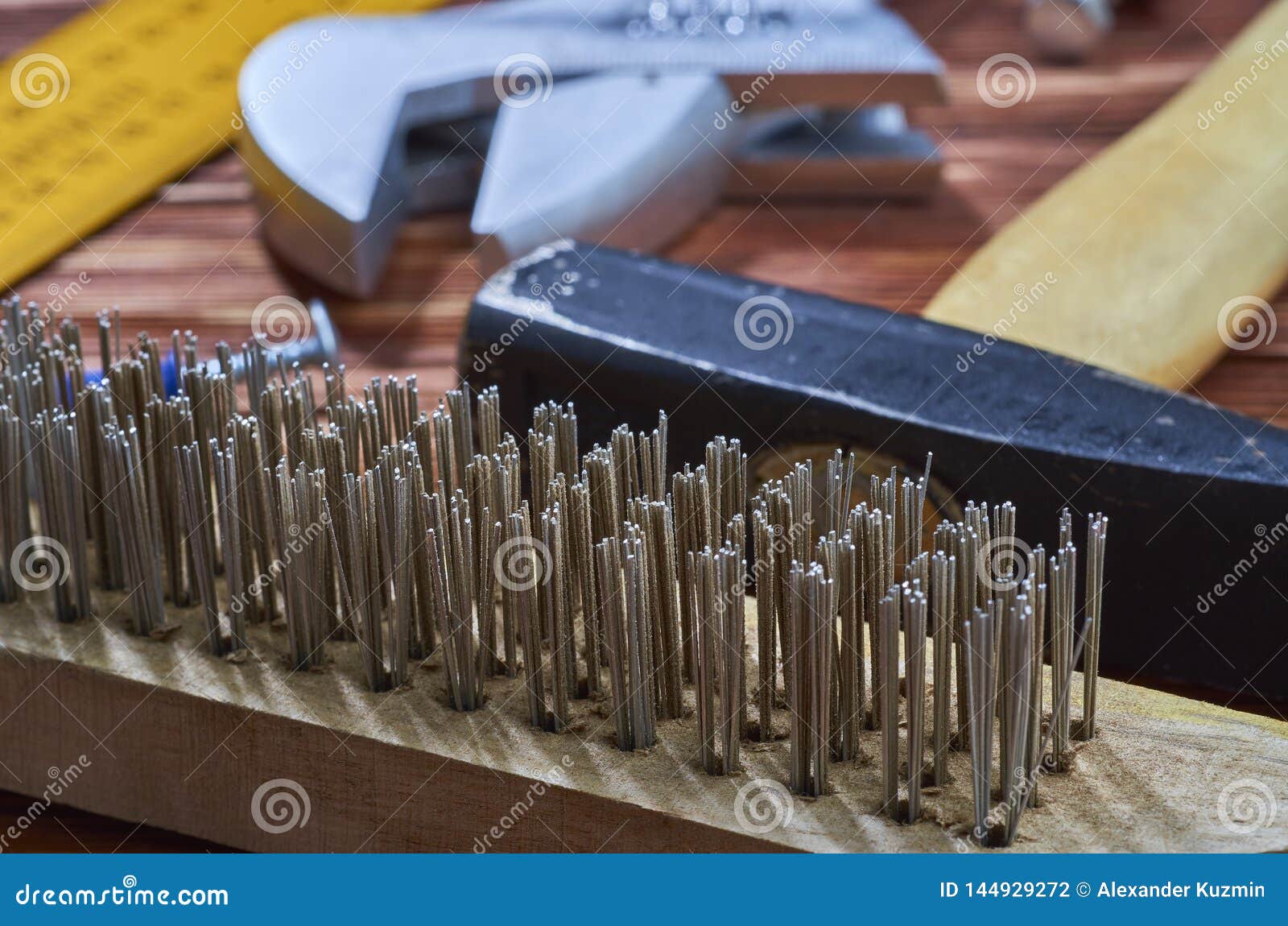 A Set of Working Tools for Doing Household Chores Stock Photo - Image ...