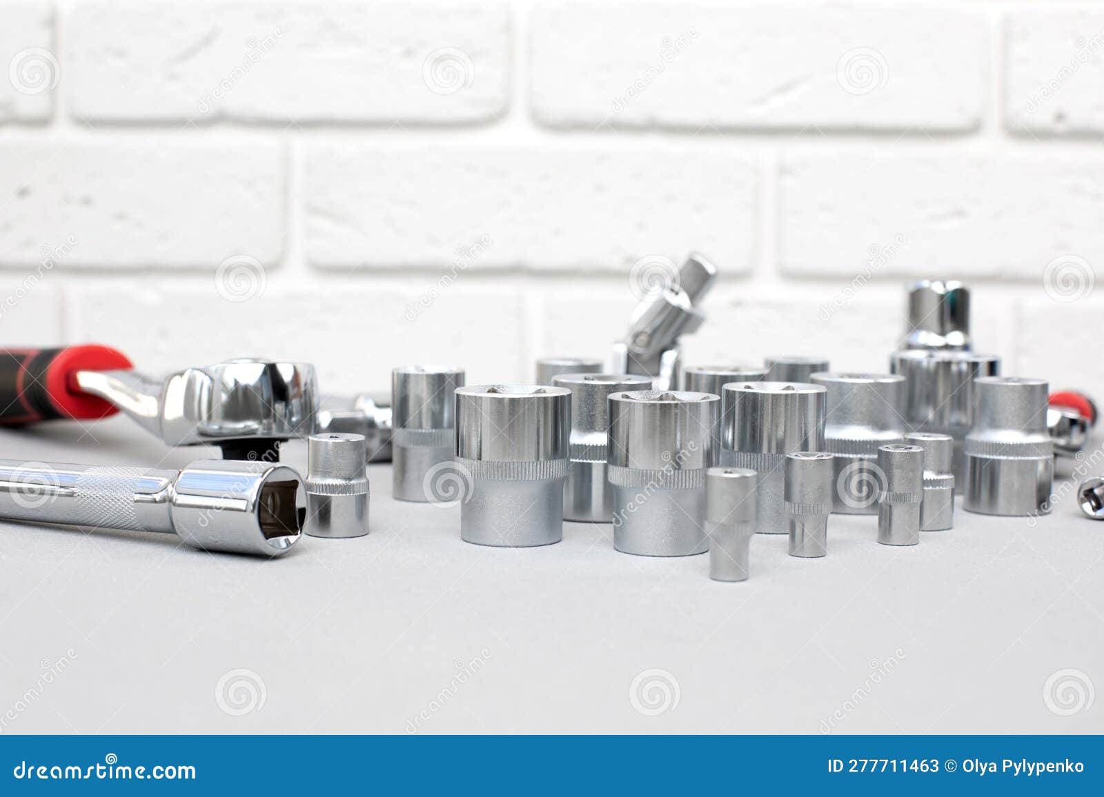 A Set of Working Tools, a Hammer, a Screwdriver, Sockets for an Answer ...