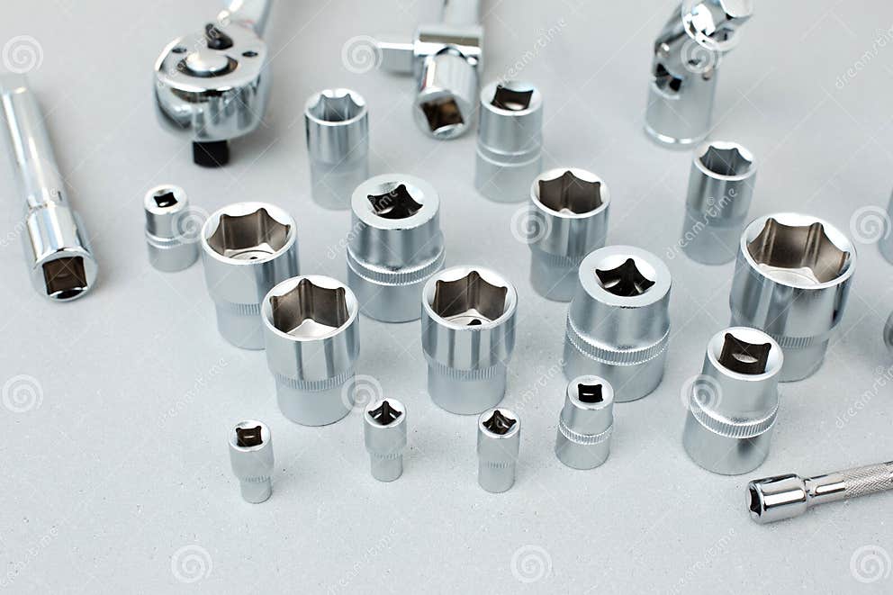 A Set of Working Tools, a Hammer, a Screwdriver, Sockets for an Answer ...