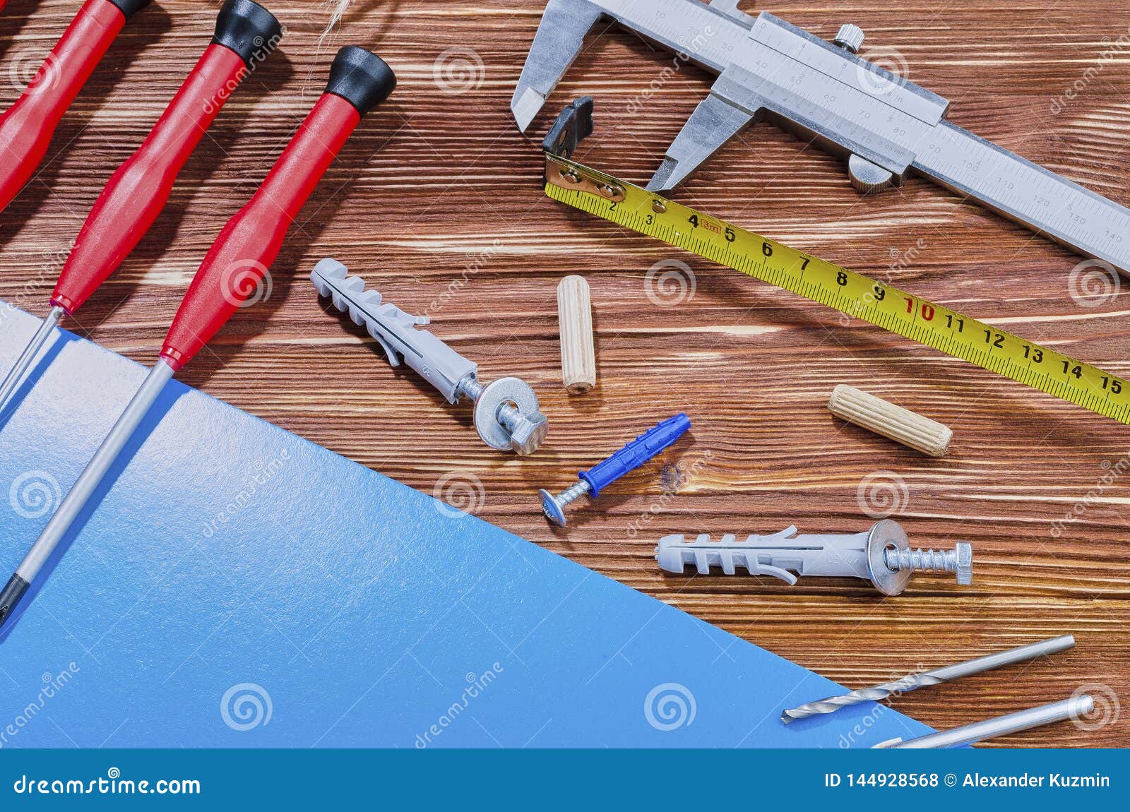 A Set of Working Tools for Doing Household Chores Stock Photo - Image ...