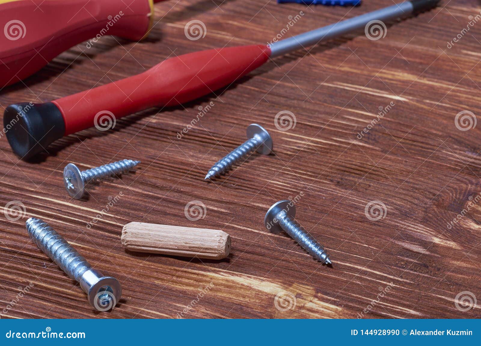 A Set of Working Tools for Doing Household Chores Stock Photo - Image ...